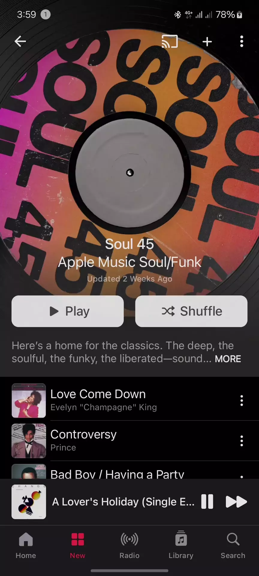 Playlist Artwork on Now Playing UI | Scrolller