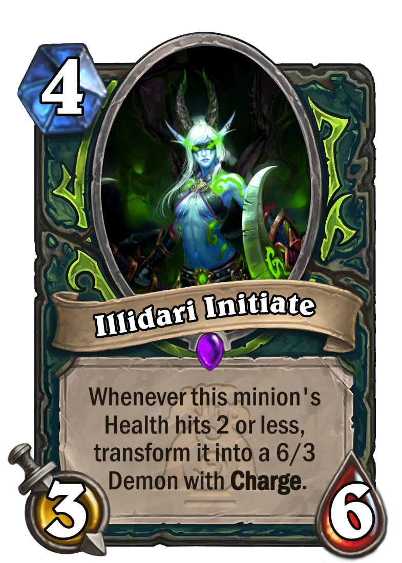 I got triggered by DH reveals so I made some flavor cards | Scrolller