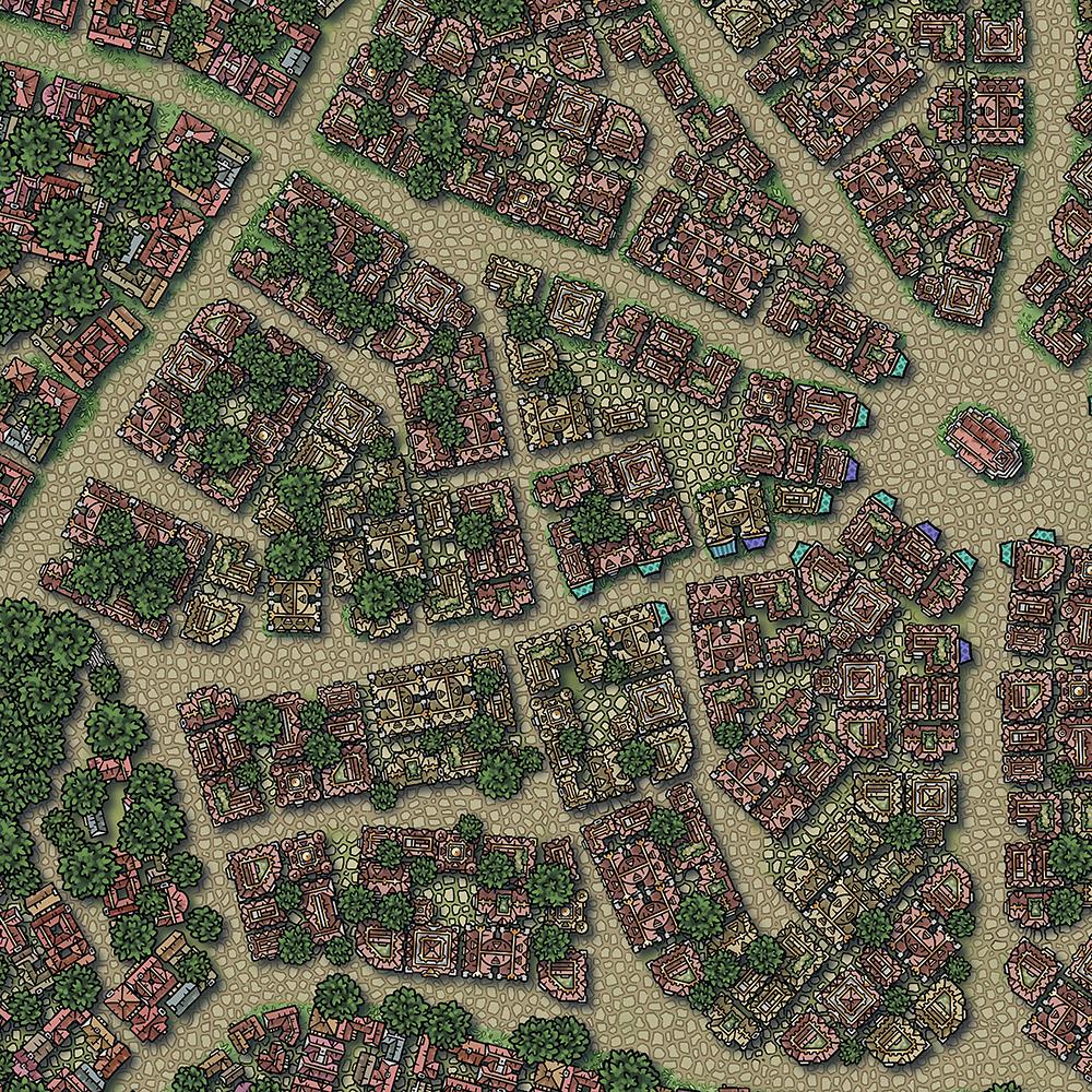 KonoSuba (complete city map) | Scrolller