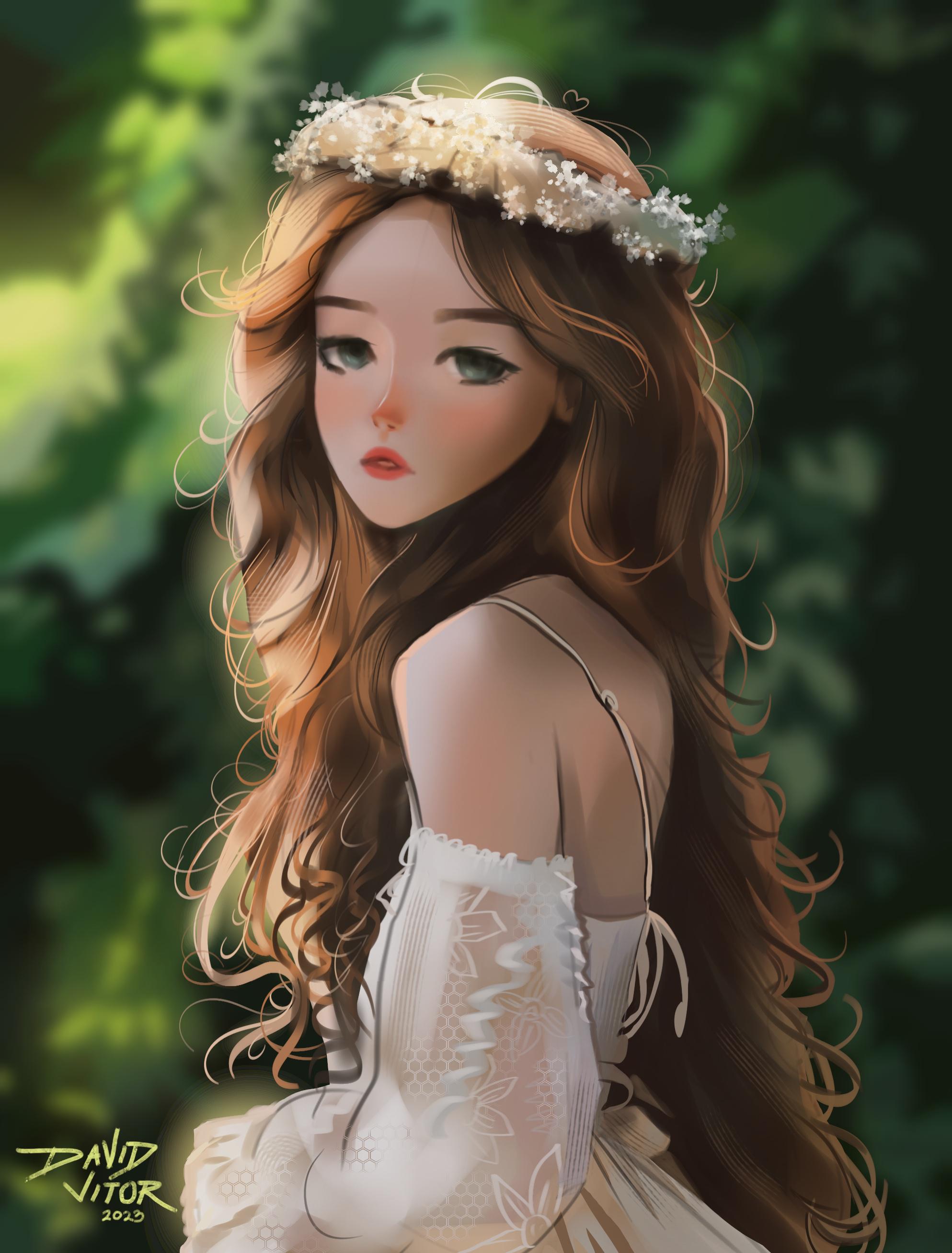 Portrait Painting in Infinite Painter | Scrolller