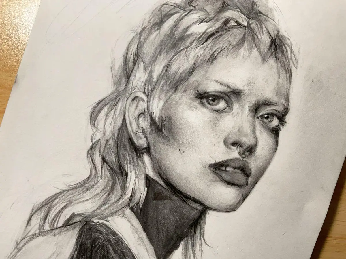 Portrait Study Scrolller