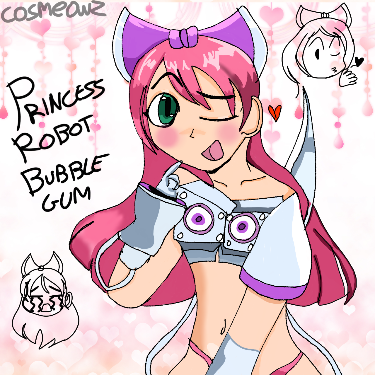 Princess robot bubblegum fanart 🎀 | Scrolller