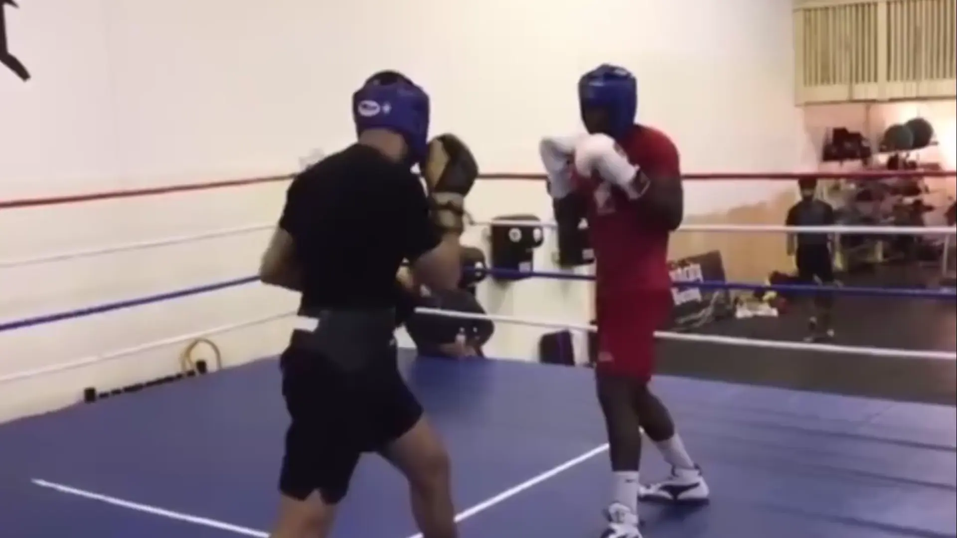 Pro Boxer Sabri Faruk purposely knocking out his sparring partners to add to his highlight reel ...