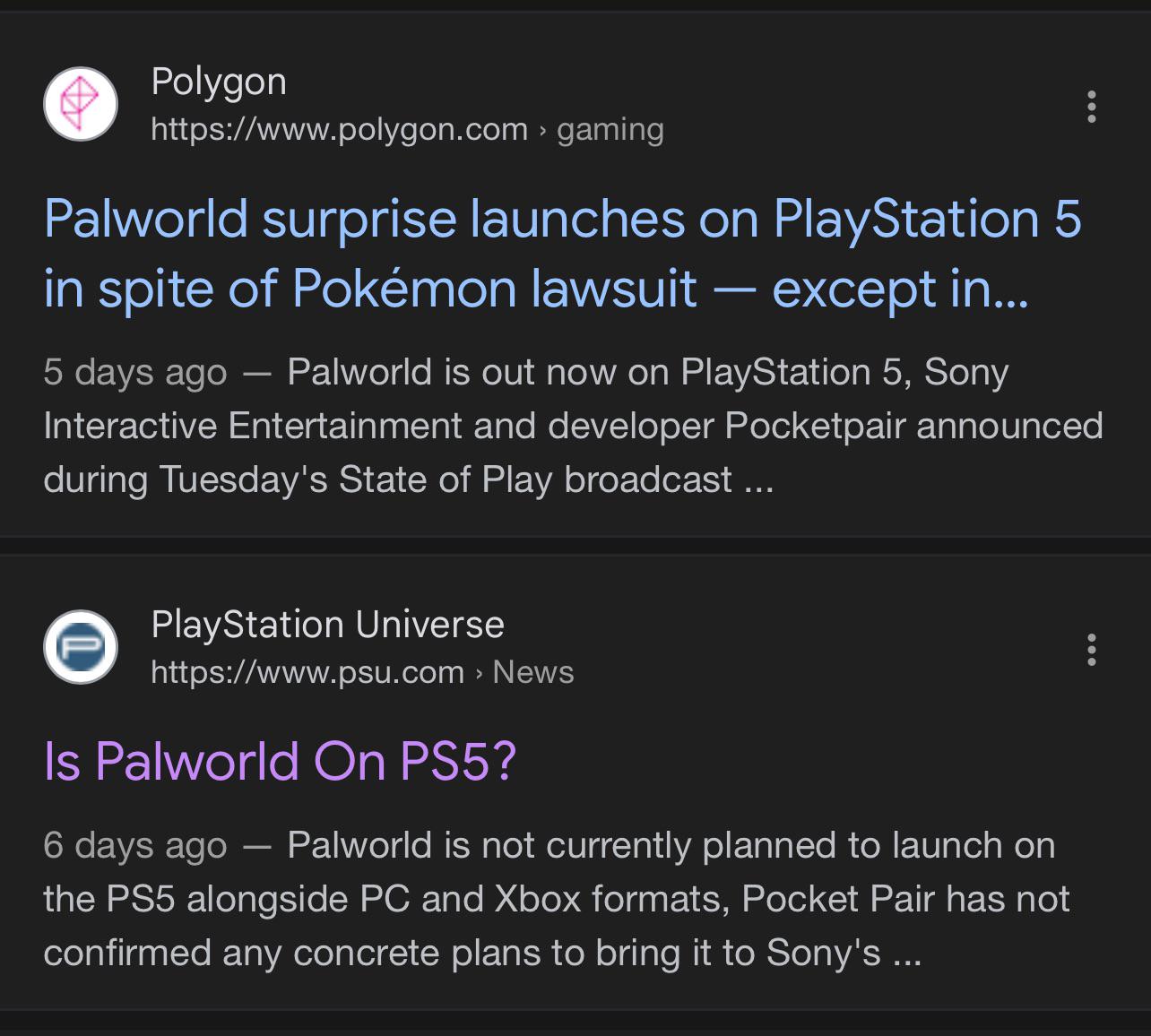 PS5 Palworld truly was an unexpected drop | Scrolller