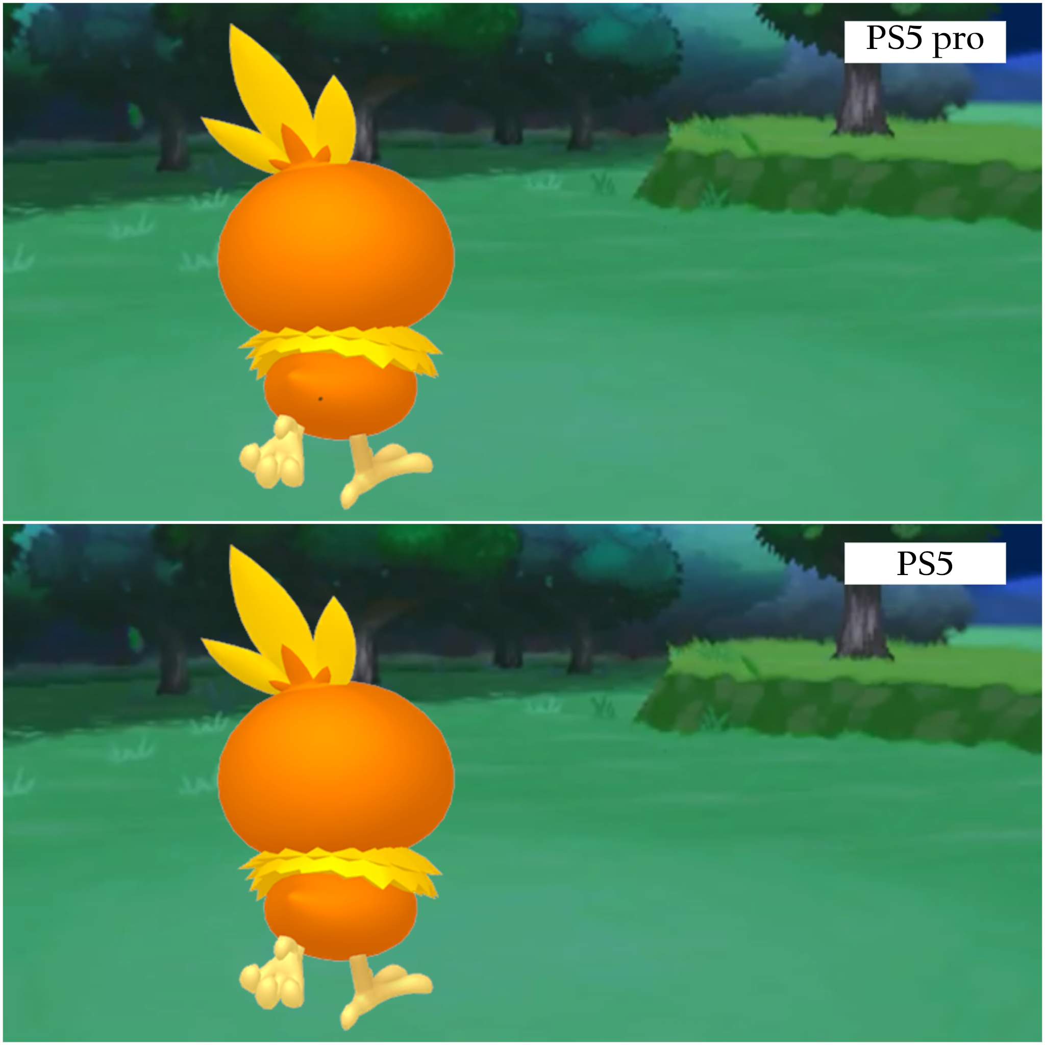 PS5 Pro and PS5 graphical comparison | Scrolller