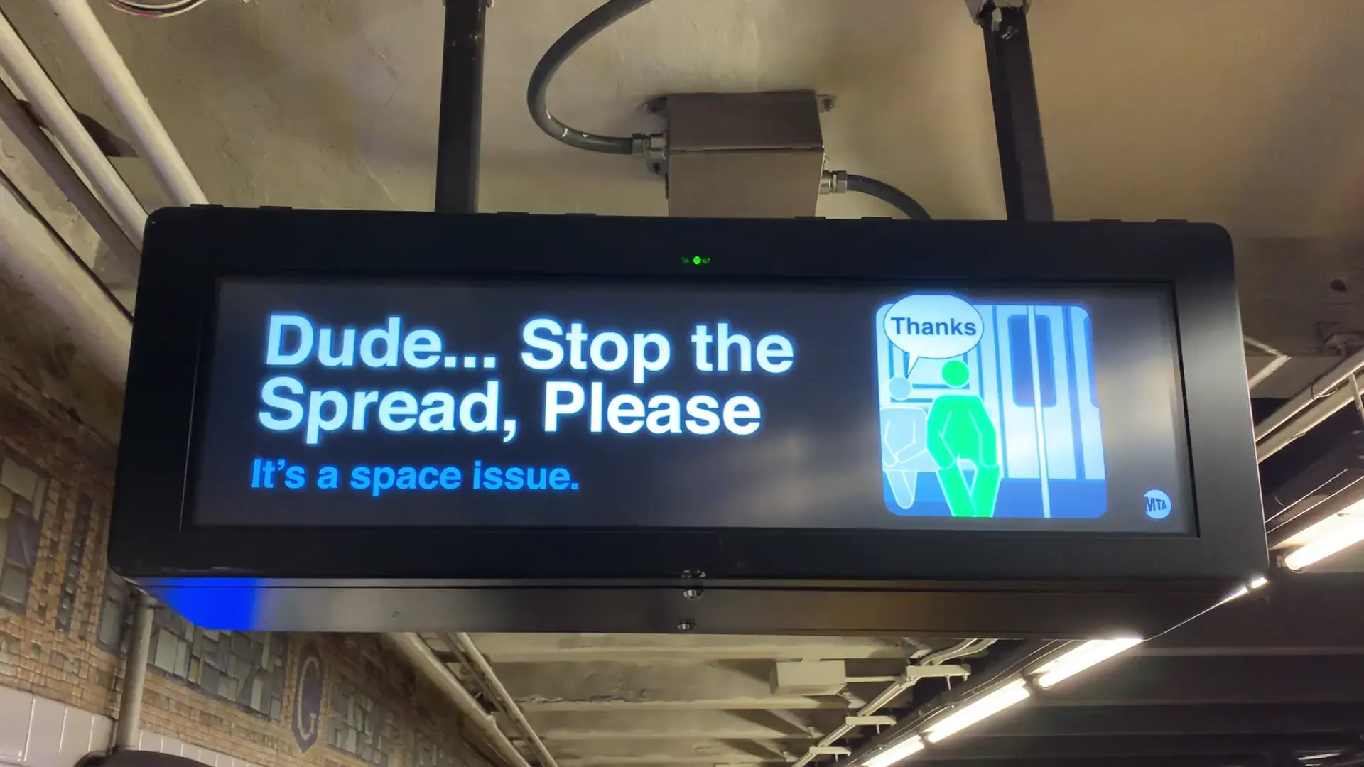 PSA from NYC subway | Scrolller