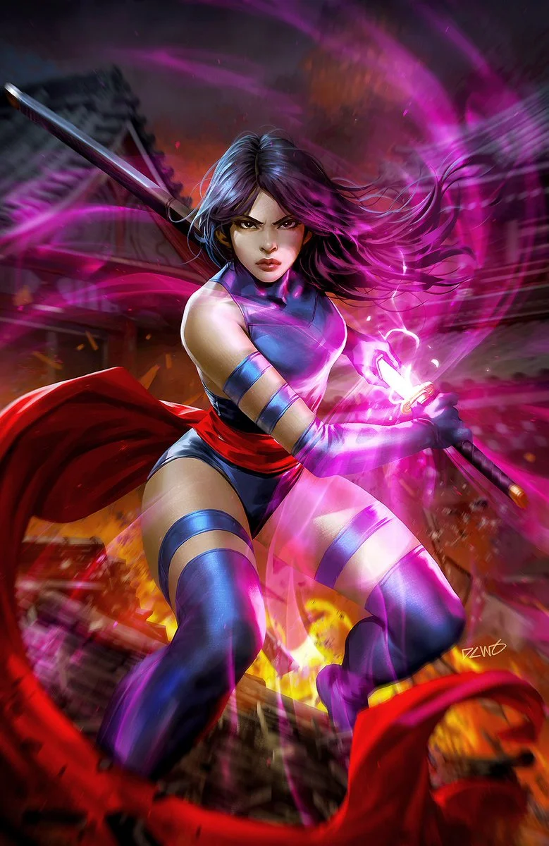 Psylocke by Derrick Chew | Scrolller