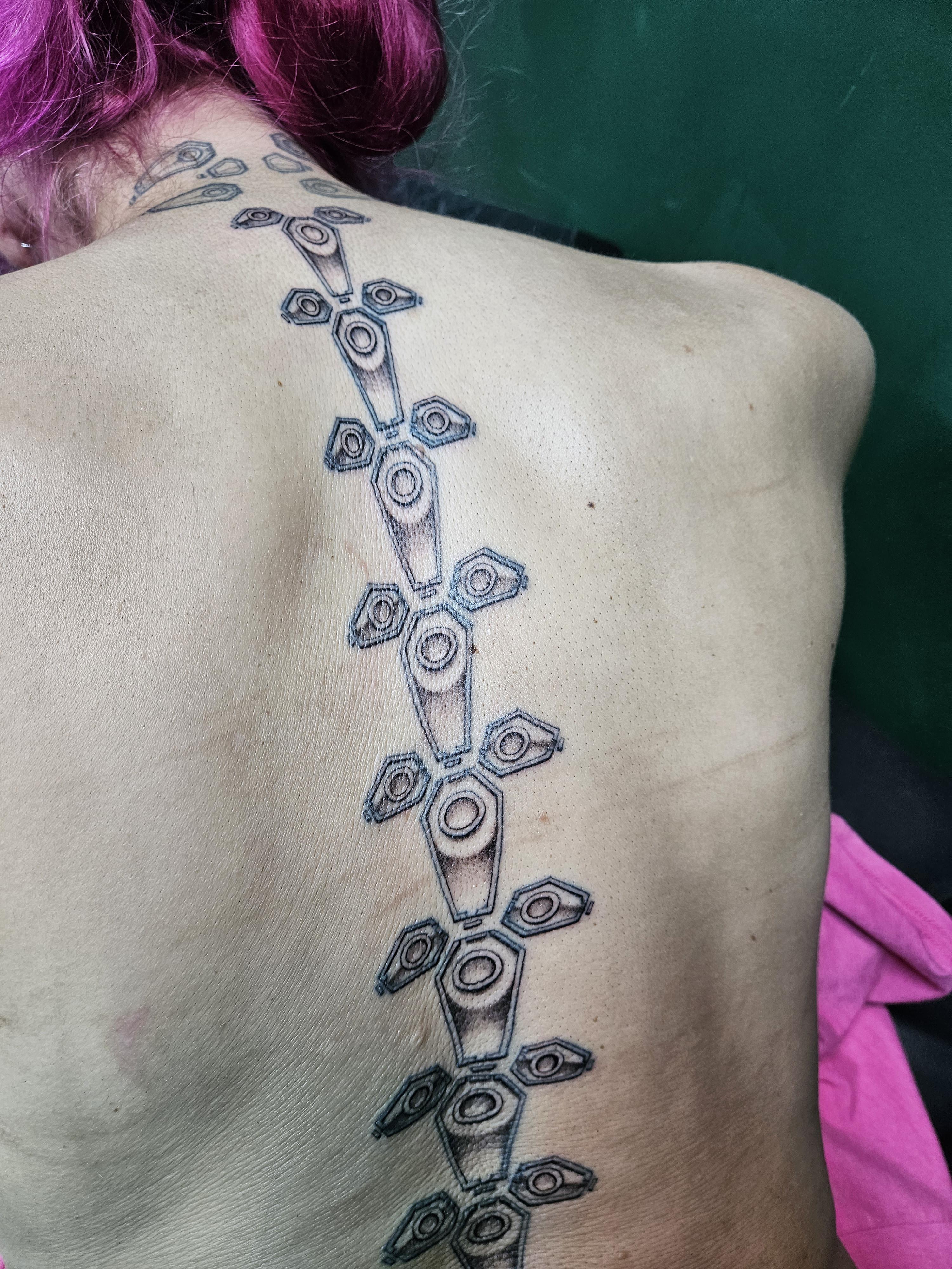 My own cyberpunk tat | Scrolller