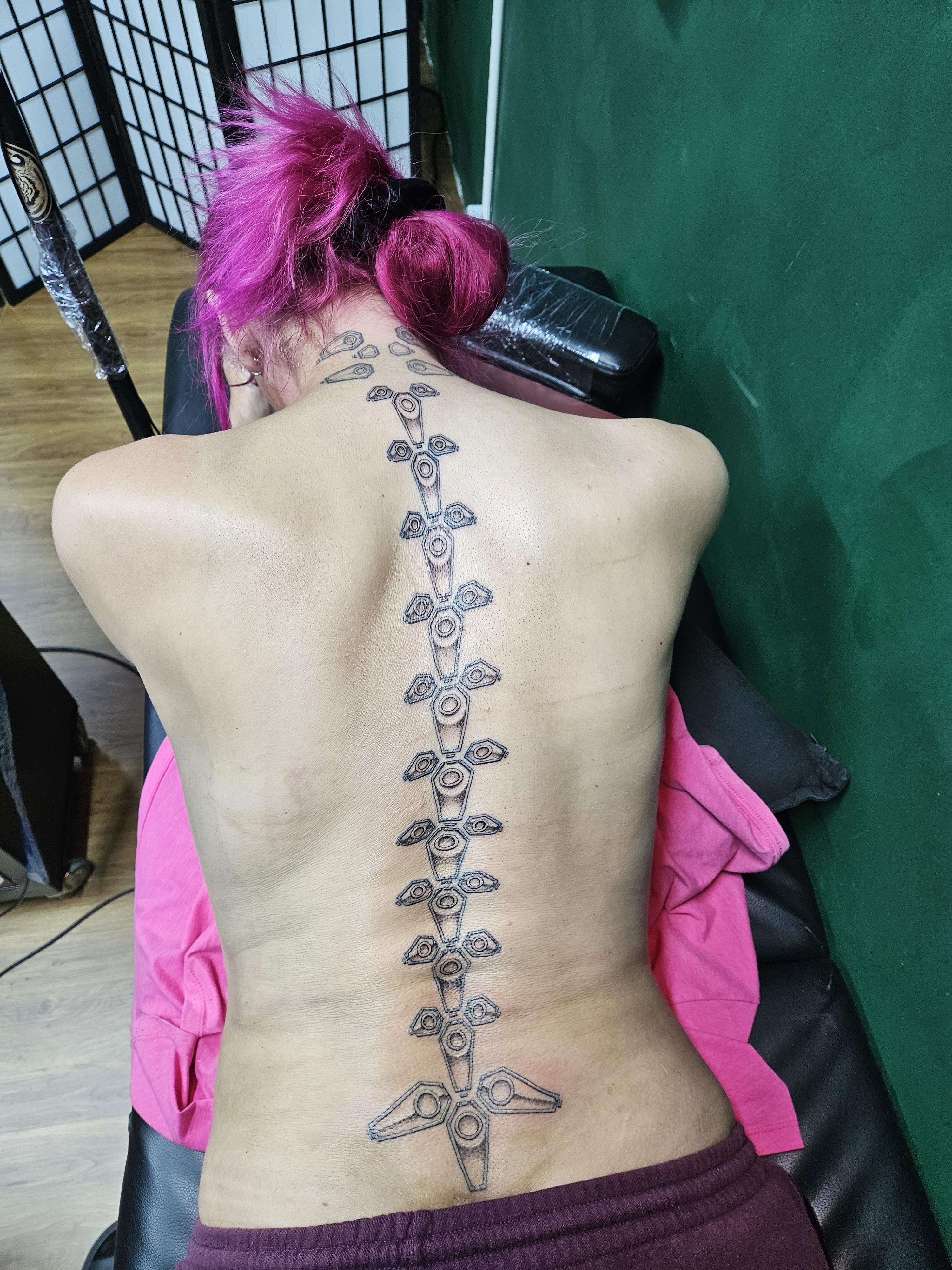 My own cyberpunk tat | Scrolller