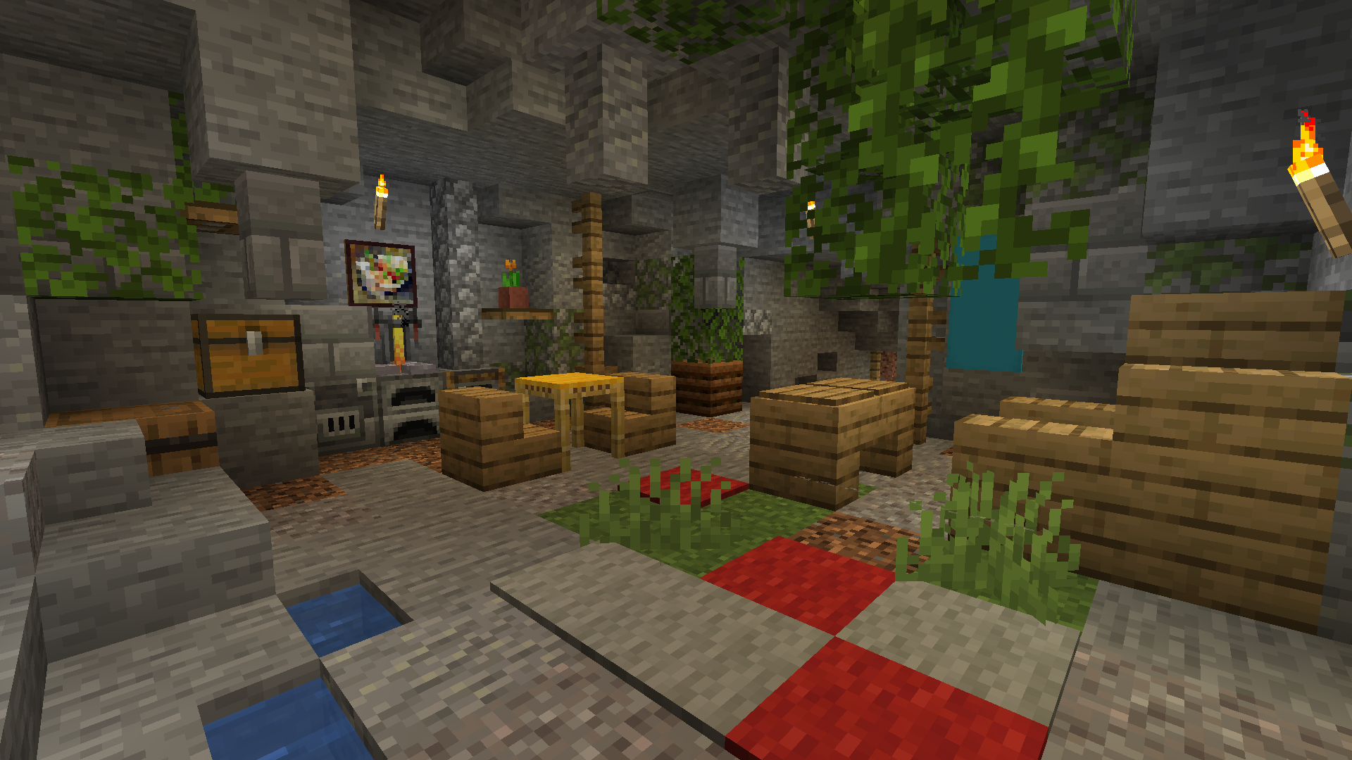 What do you guys think about my starter cave base? | Scrolller