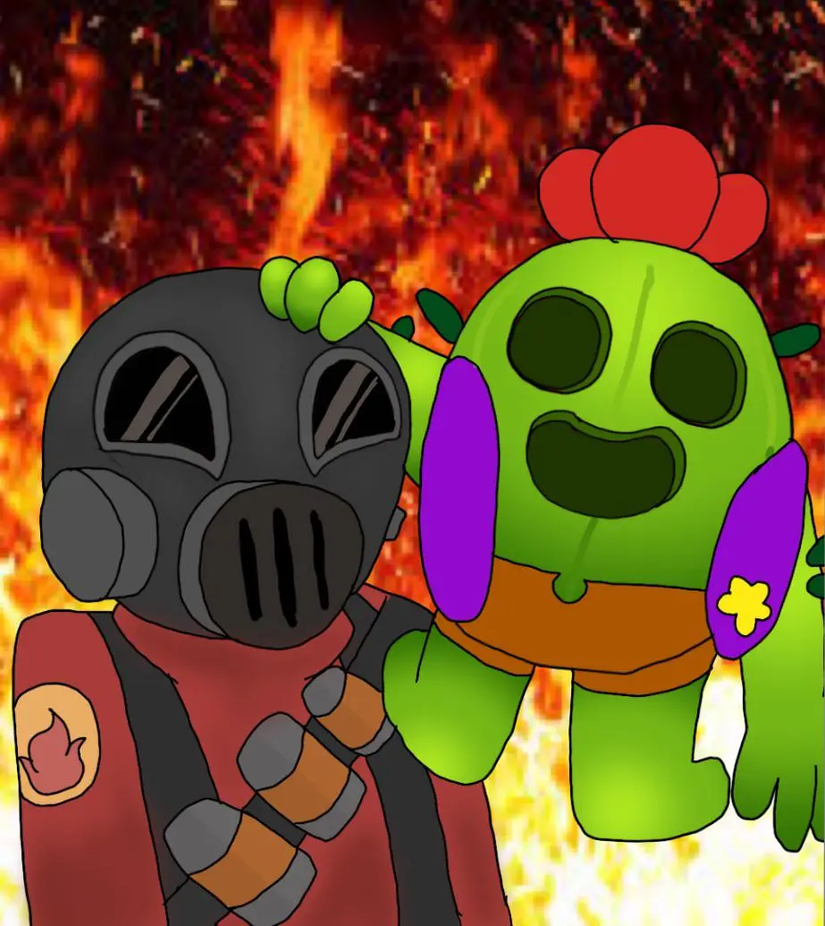 Pyro and spike | Scrolller