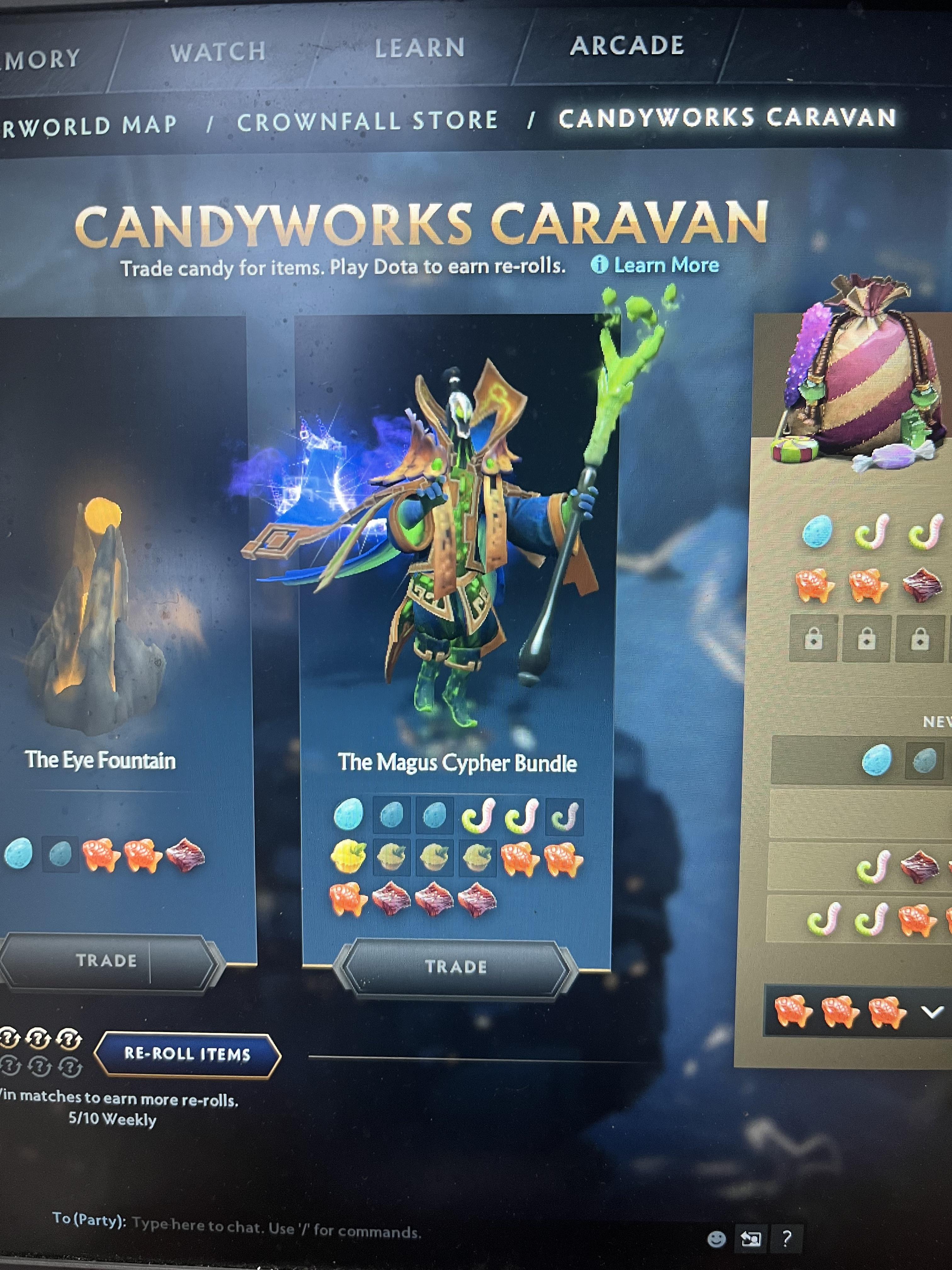 I got arcana from candy shop | Scrolller