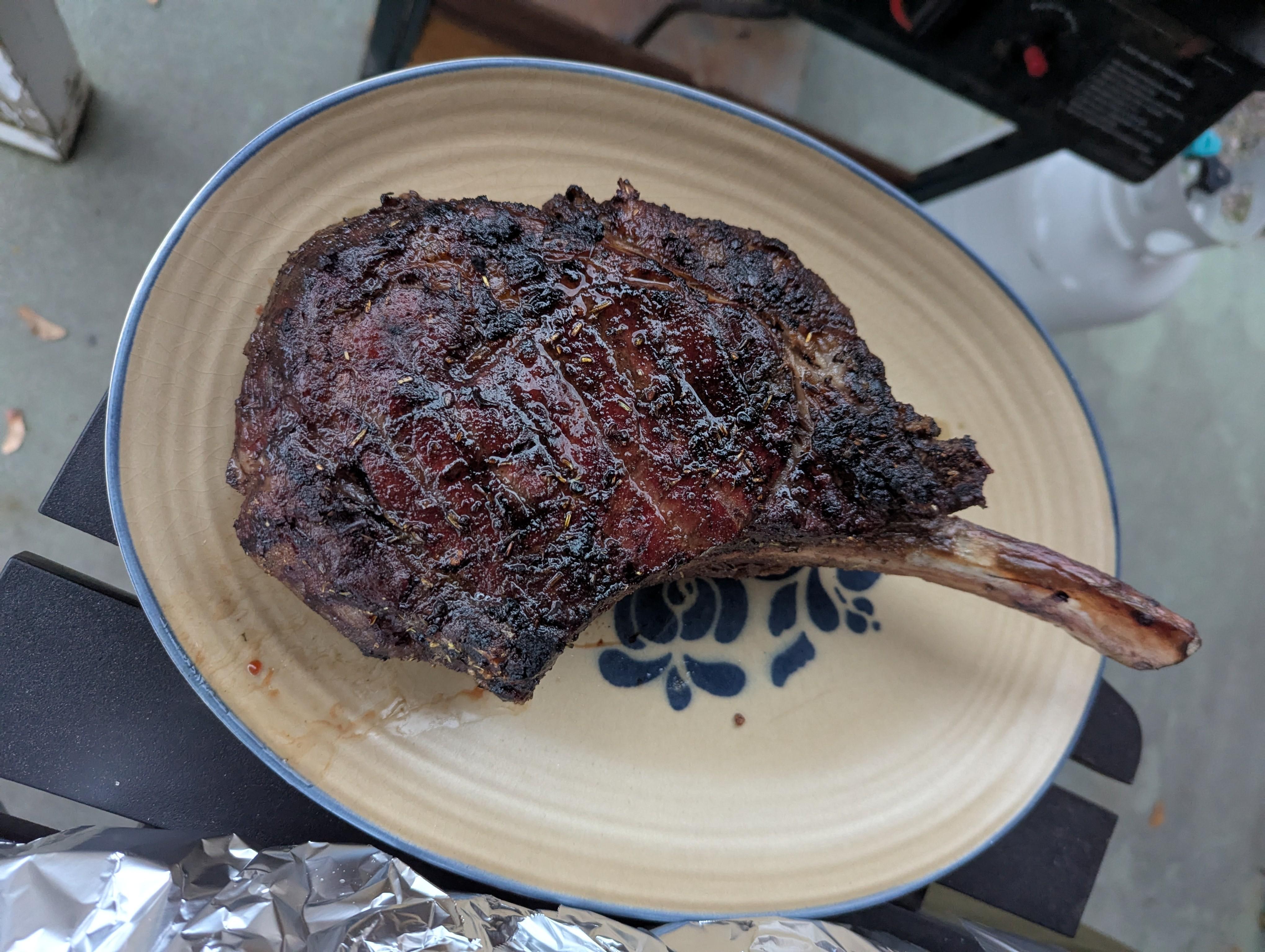 First 2025 dinner, first tomahawk | Scrolller