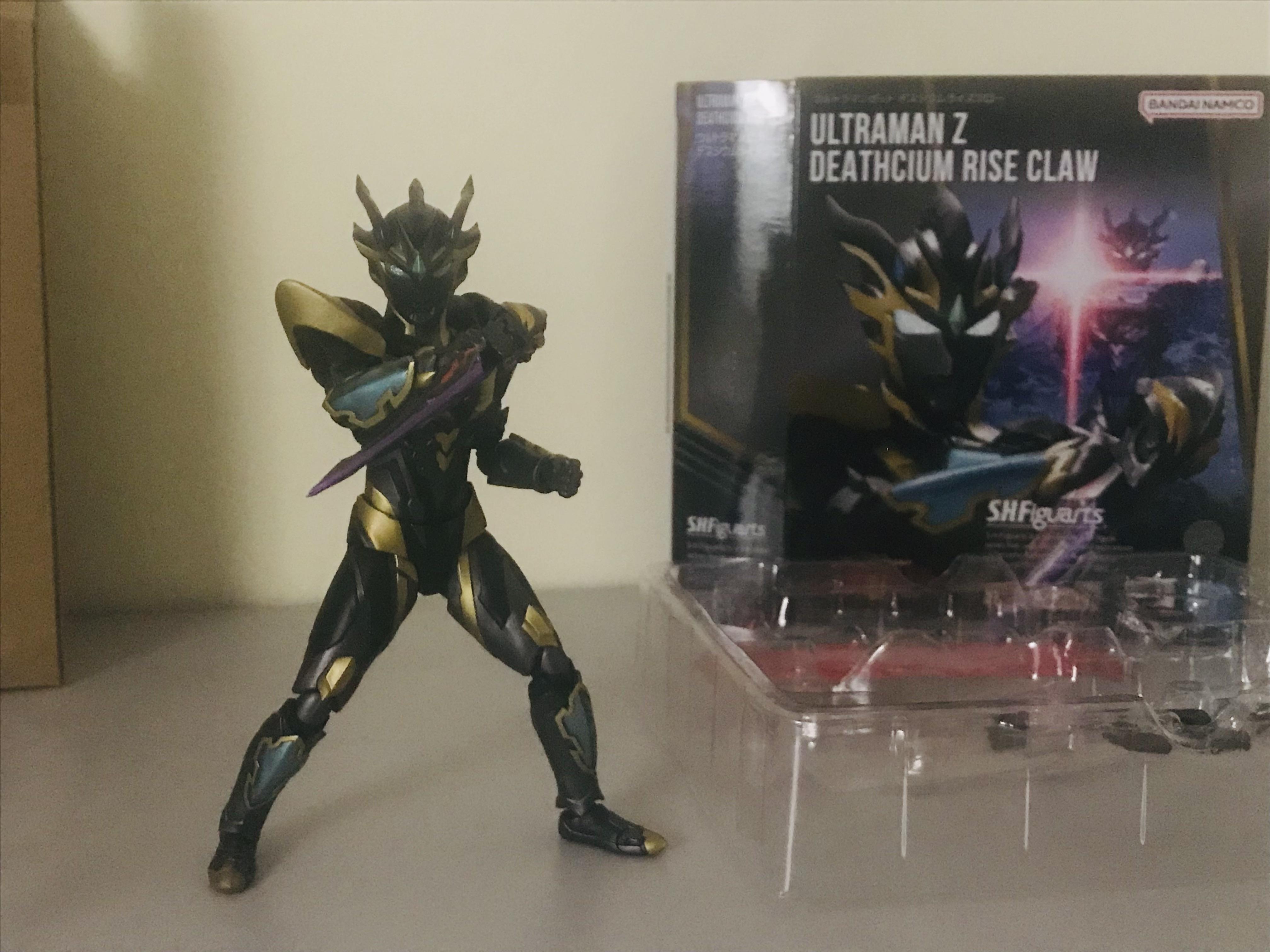 Just got Deathcium Rise Claw SHF, the colors are simply stunning. | Scrolller