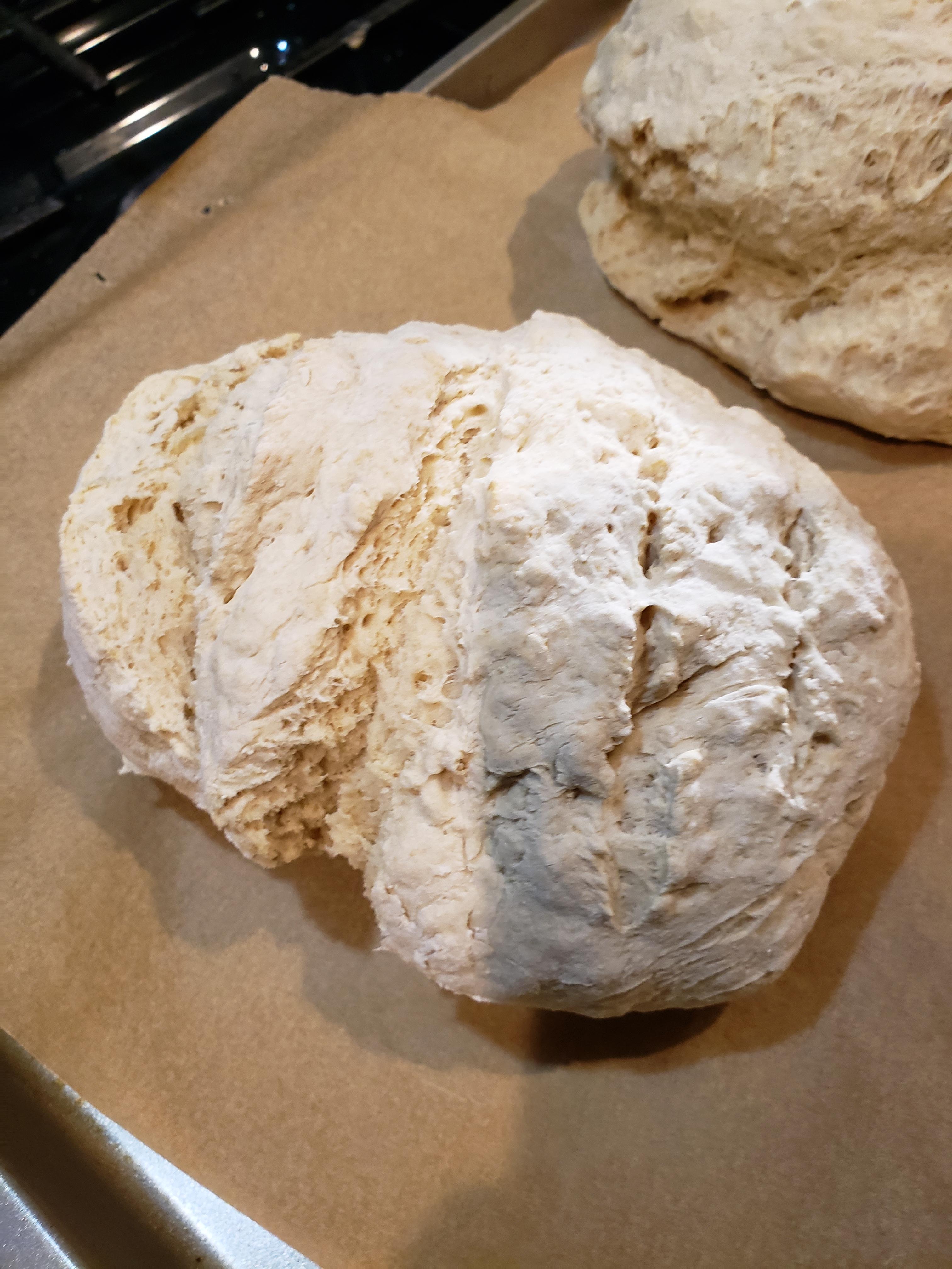 GFs first try baking bread | Scrolller