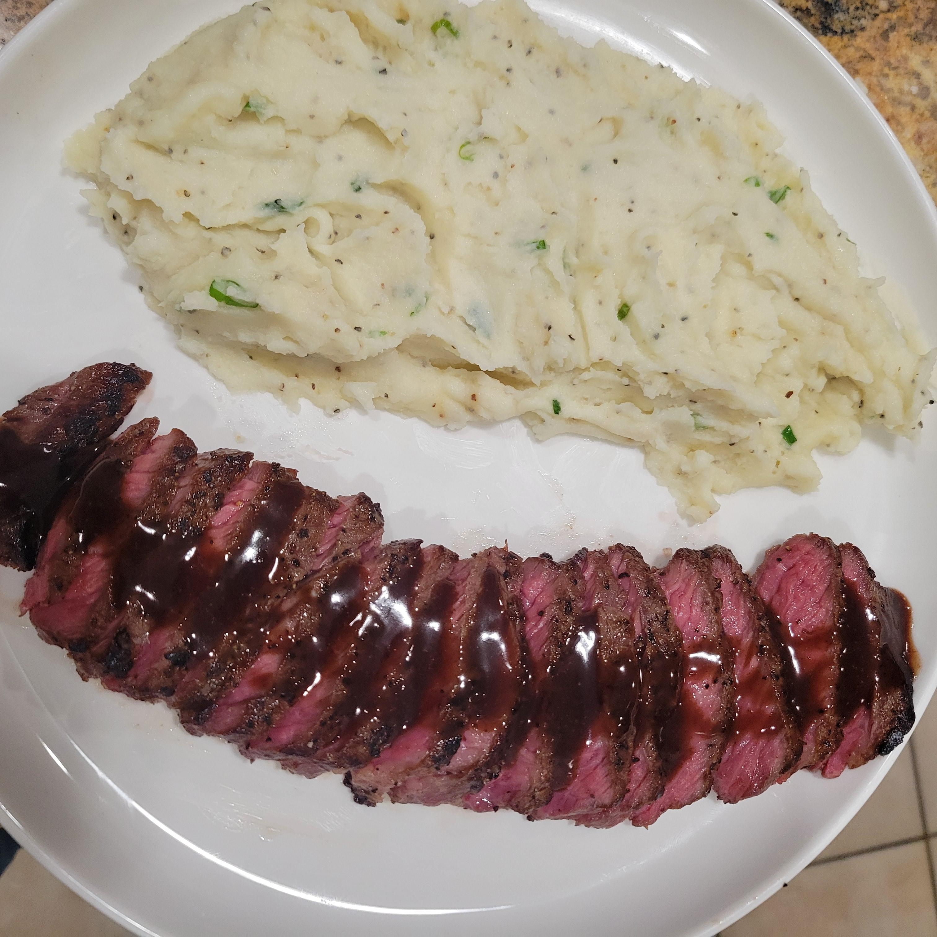 Sous vide denver steak is just picture perfect | Scrolller