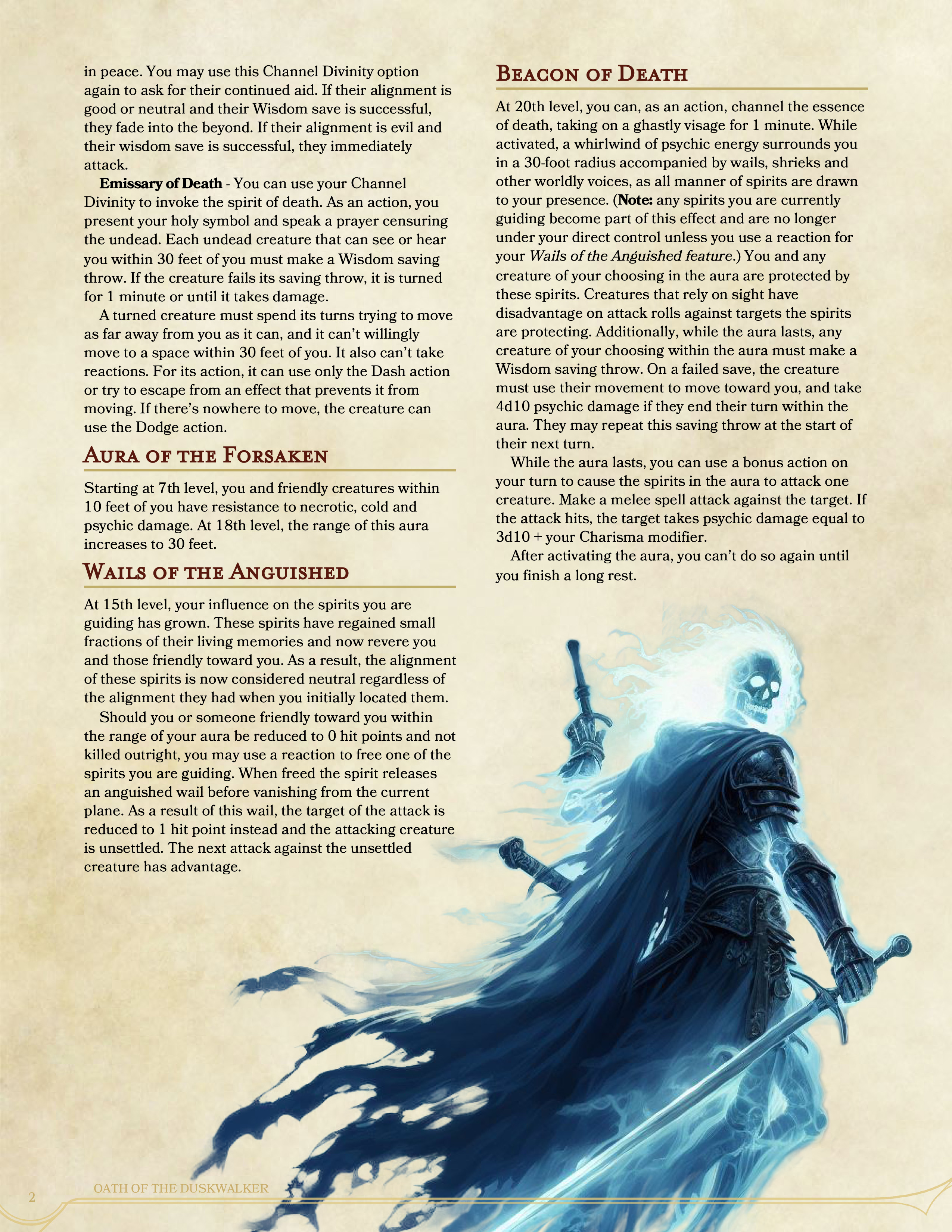 Oath of the Duskwalker | Scrolller