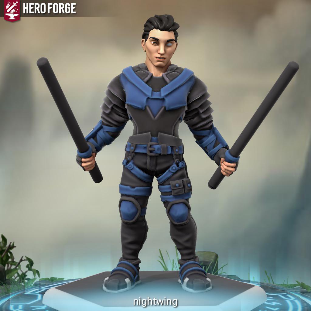 Made some of my favourite Batman characters in hero forge | Scrolller