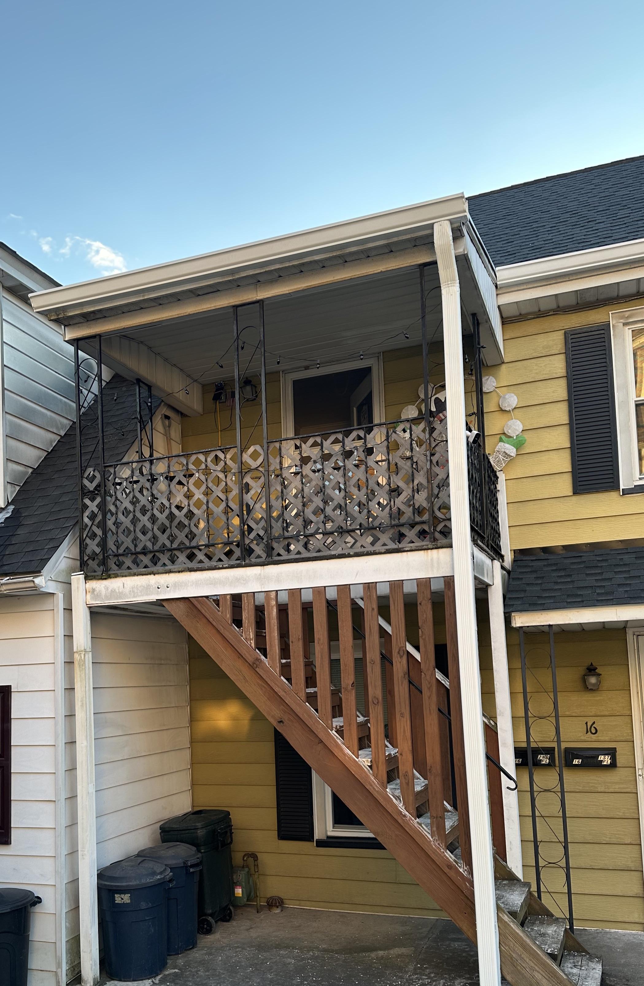 Advice for blocking wind on small deck | Scrolller