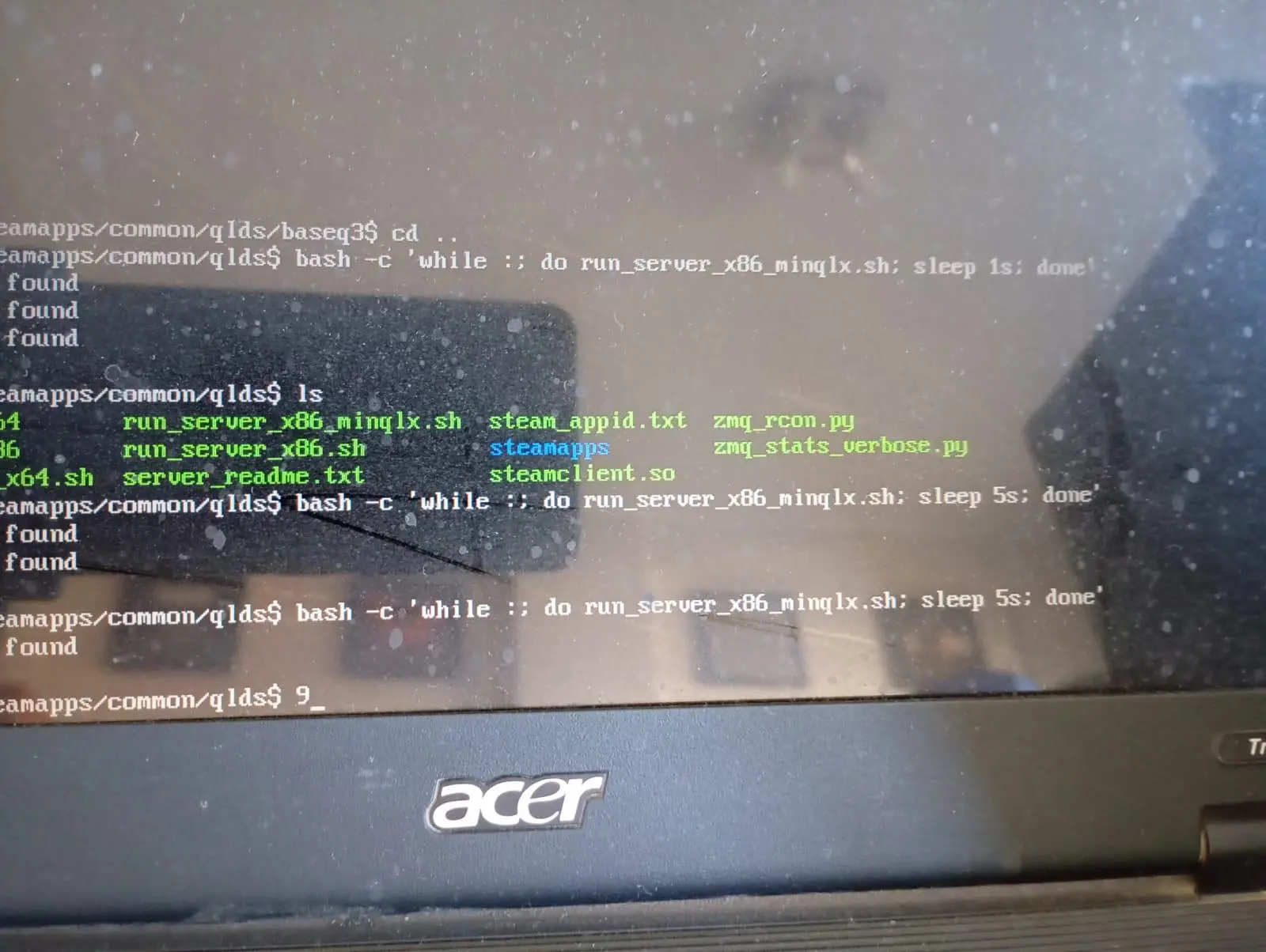 Ql Server I See The File But Ubuntu Doesnt Is The Syntax A Problem 