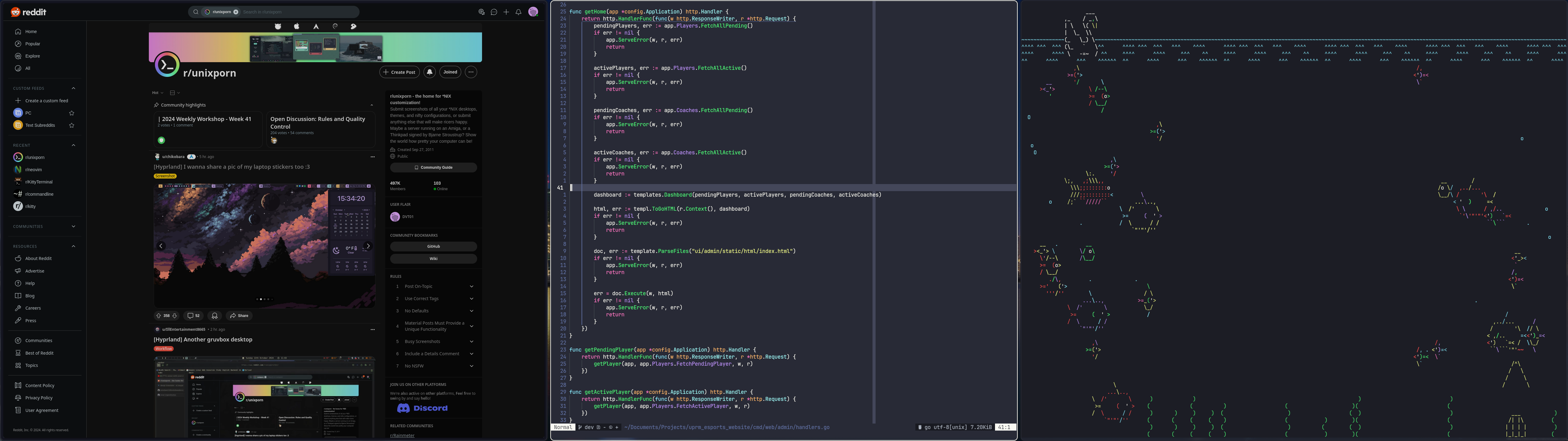 [Hyprland] Any love for super ultrawide? | Scrolller