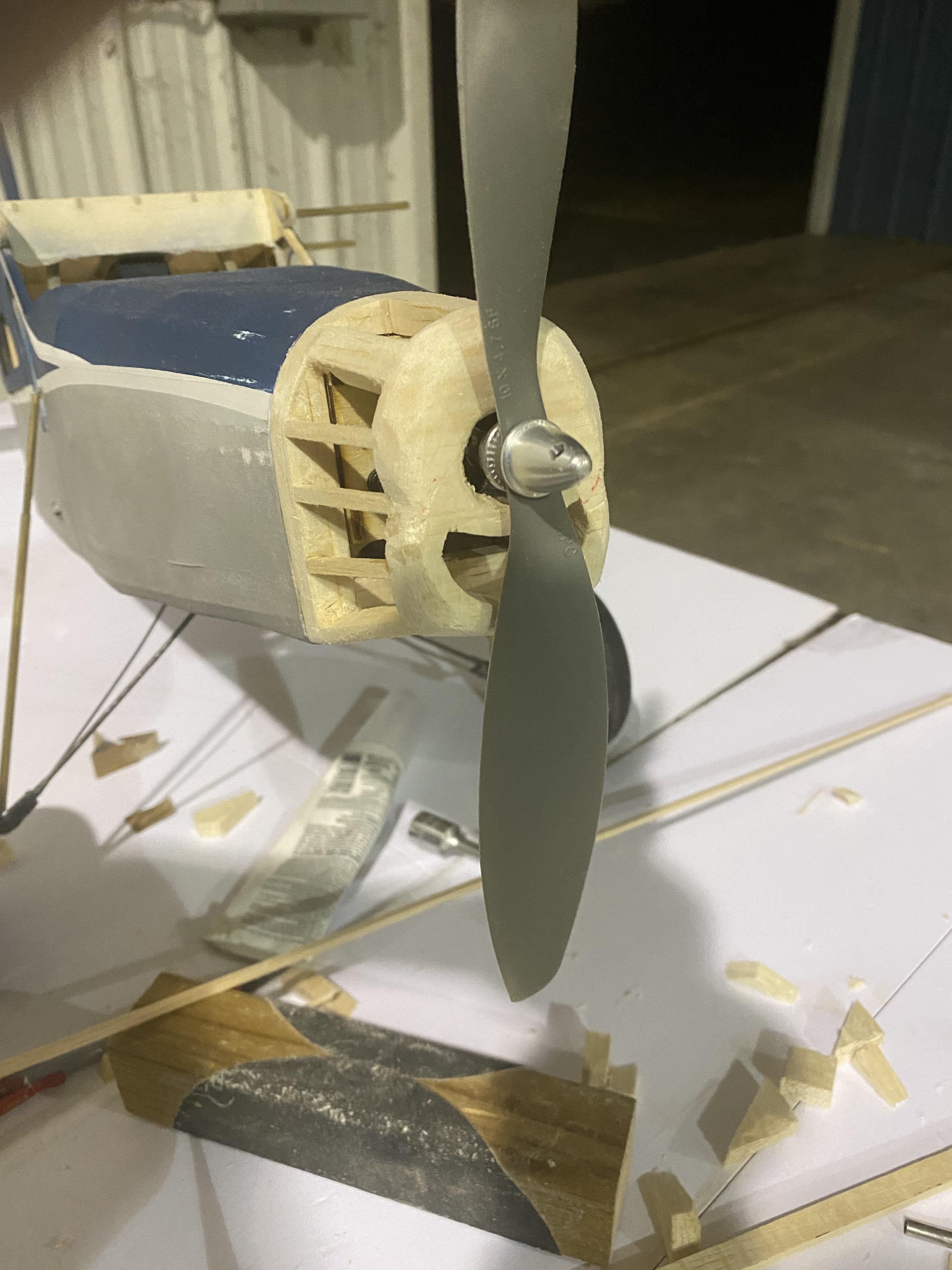 Discover more like BalsaAircraft: Quick and dirty cowl for Tritle Pc-6 and Related Content ...