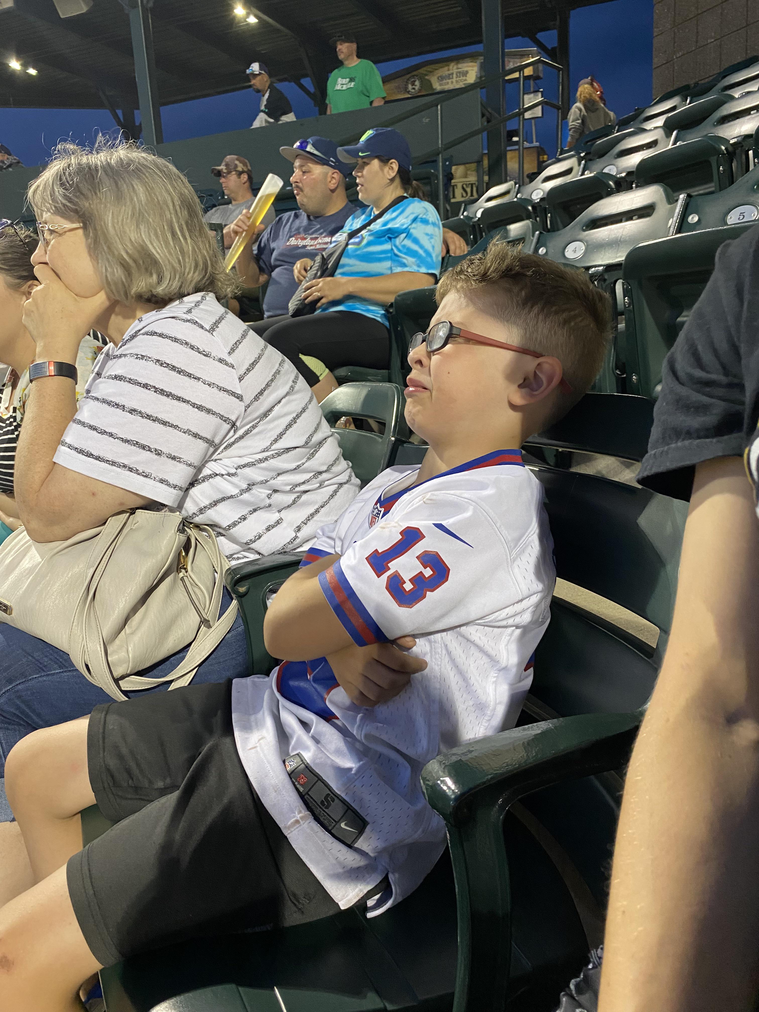 At a baseball game with my nephew could you have fun with these. | Scrolller