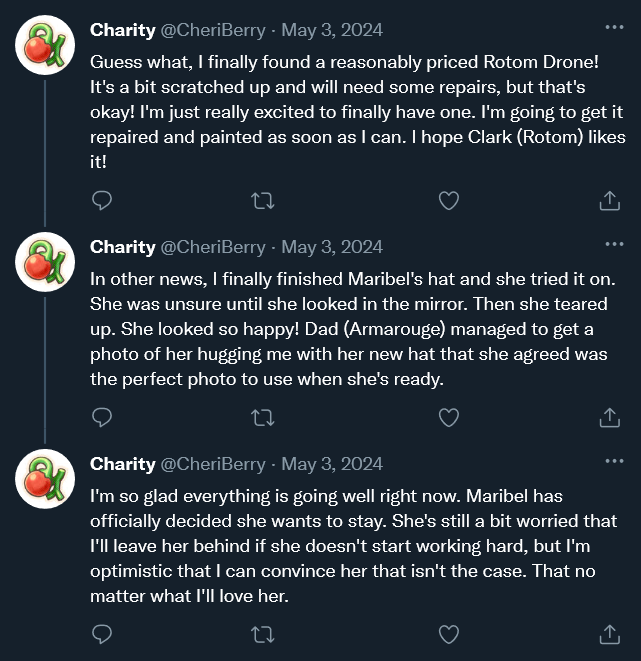 Everything is finally improving for all of us. I'm so glad to see it. | Scrolller