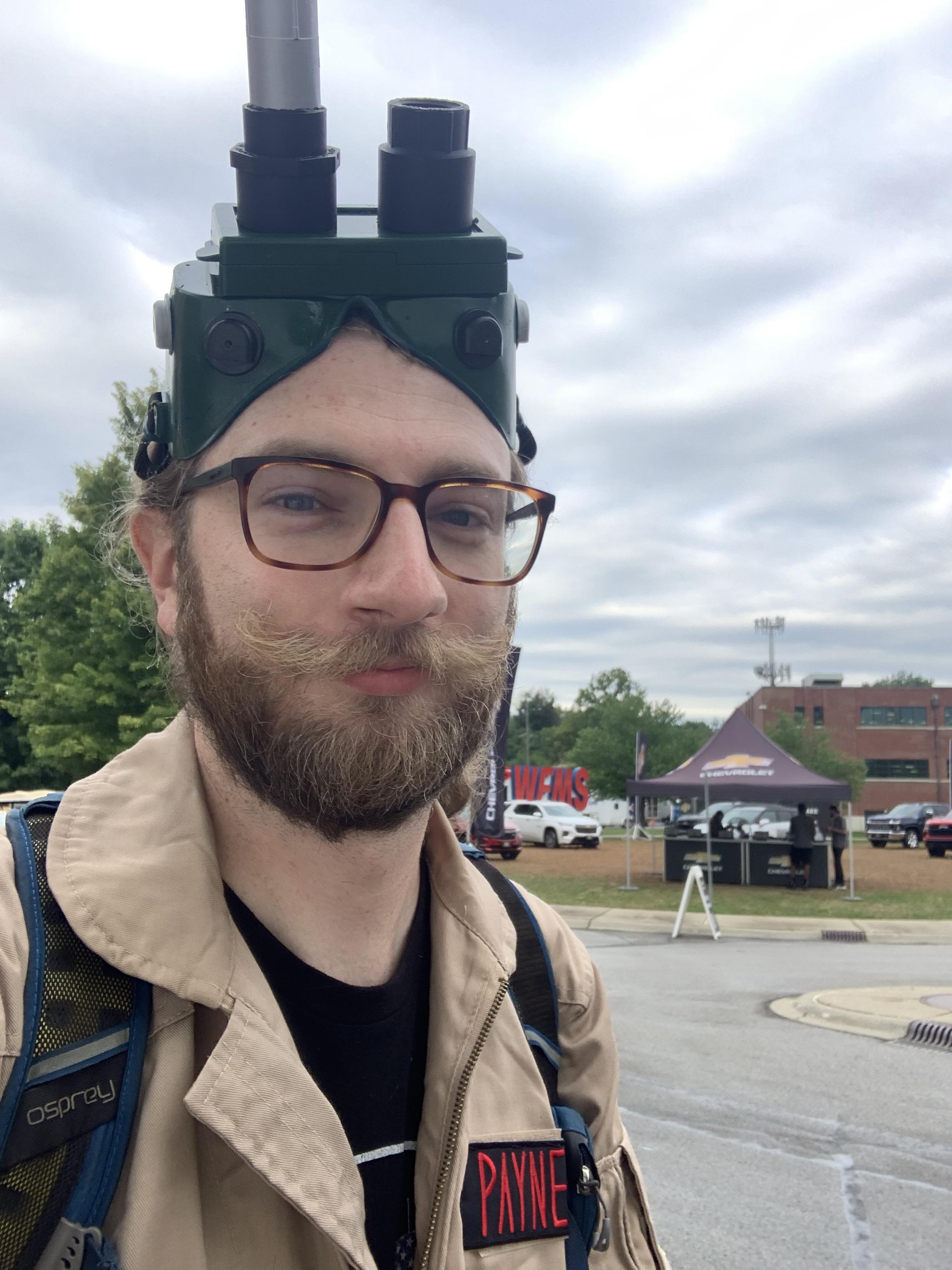 Got some pics in uniform with a Replica Ecto-1 at the Indiana State fair | Scrolller