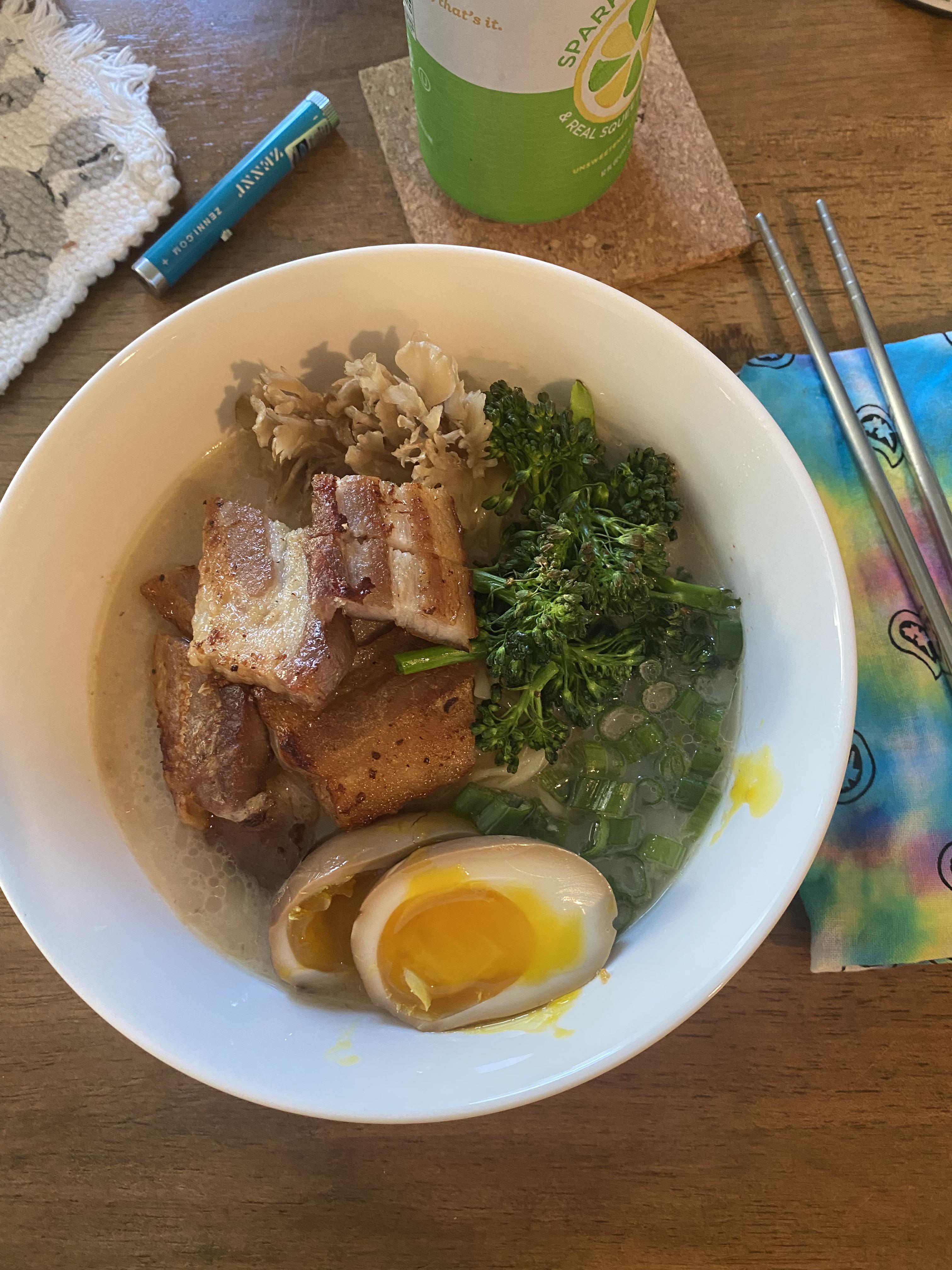 Homemade Tonkotsu! My first attempt | Scrolller