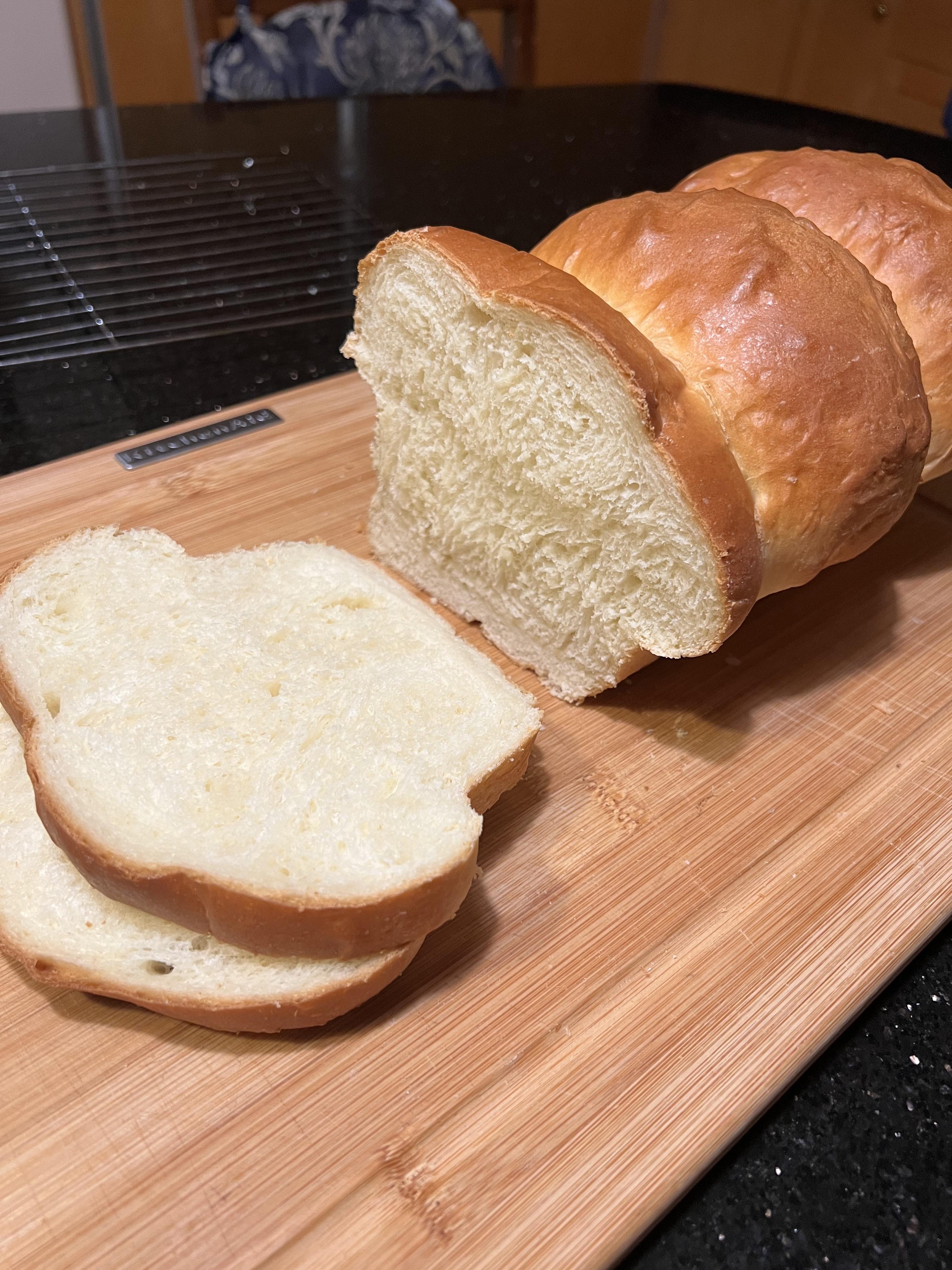 Two loaves of milk bread | Scrolller