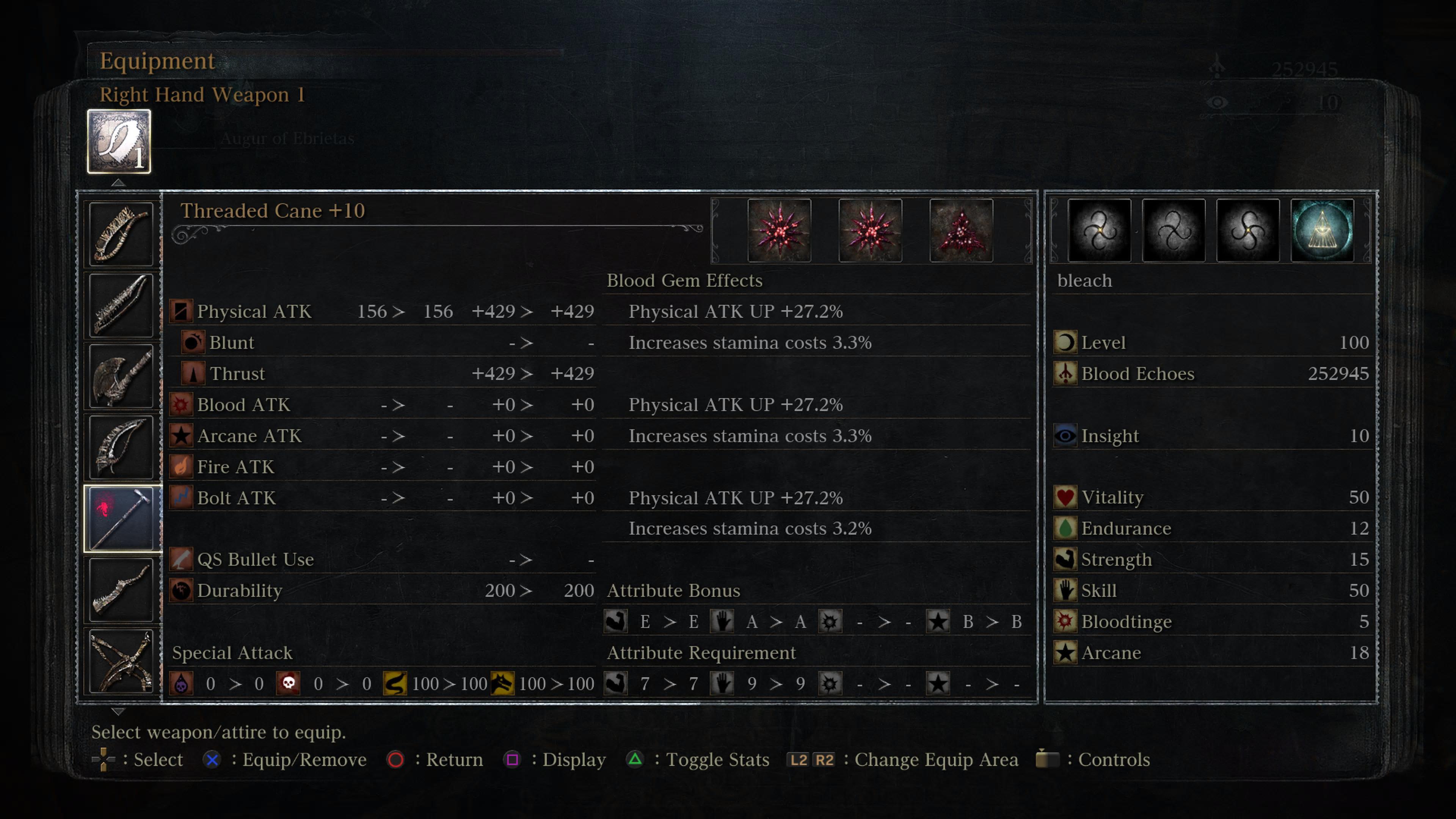 Min-maxing my Threaded Cane build | Scrolller