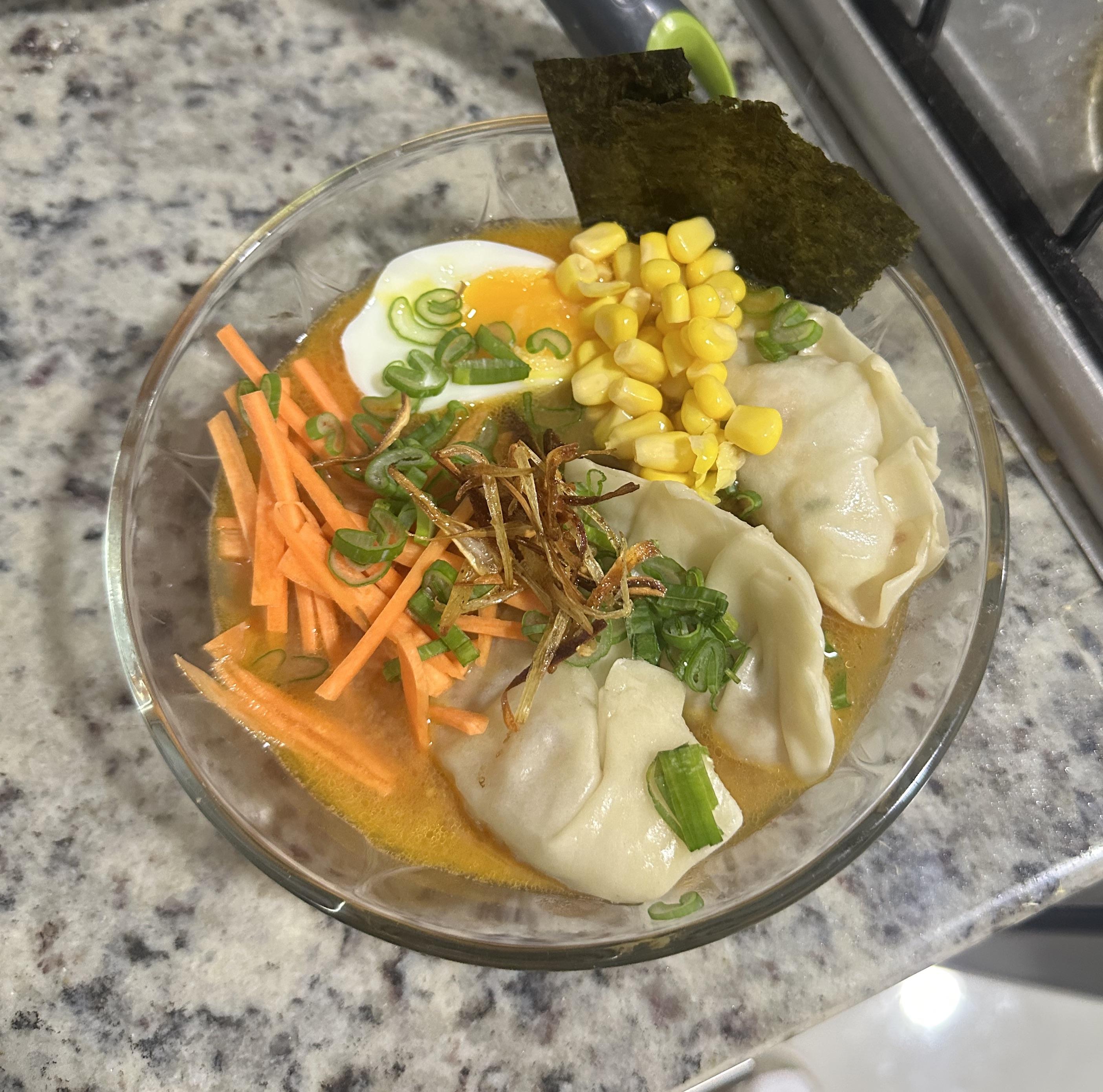 Spicy miso kimchi ramen | Scrolller