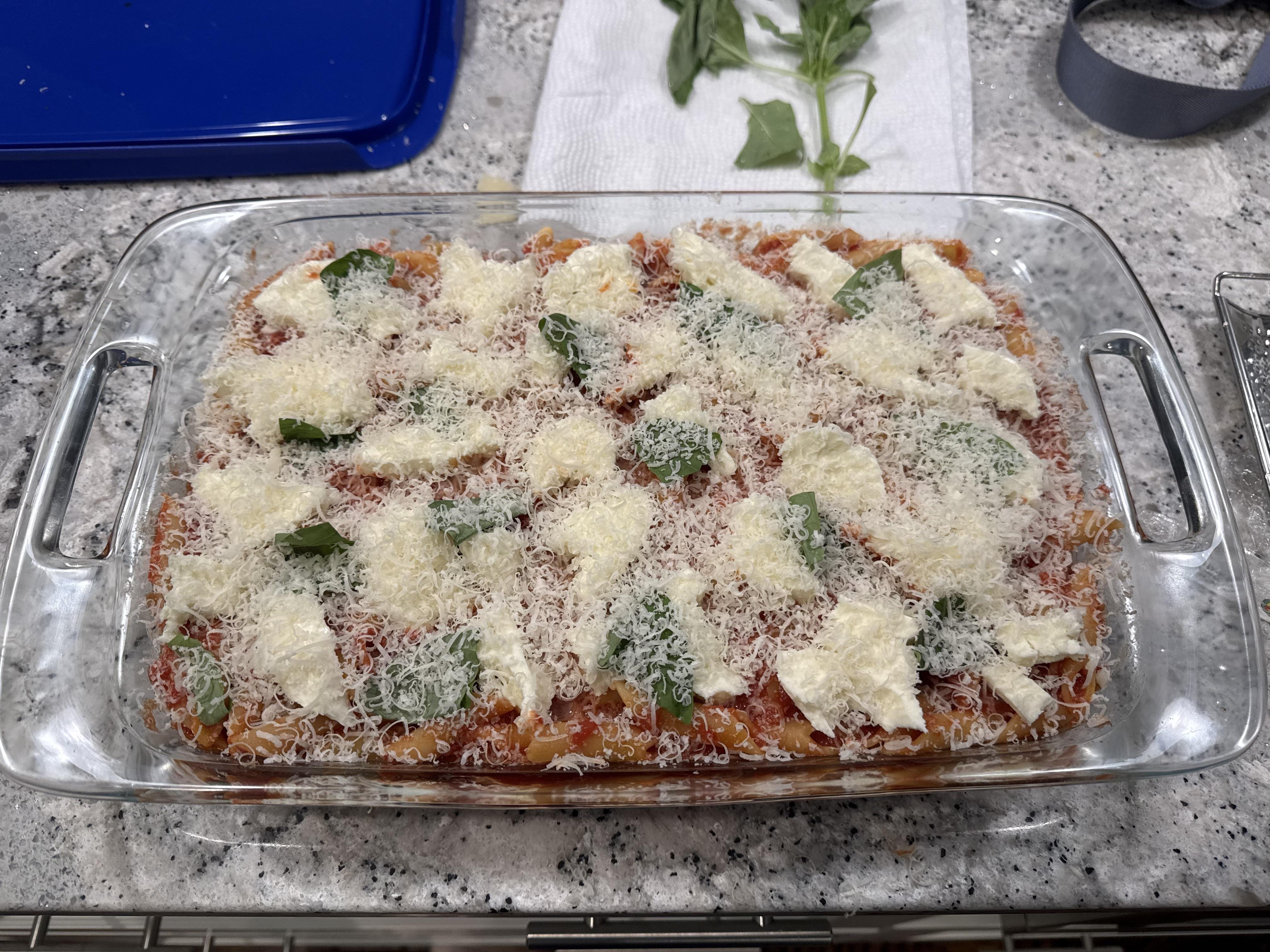 [homemade] Baked Mostaccioli | Scrolller