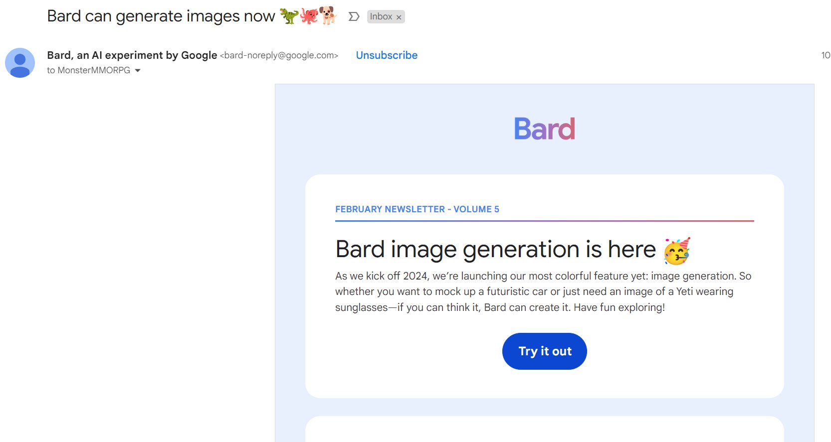 Bard can generate images now! | Scrolller