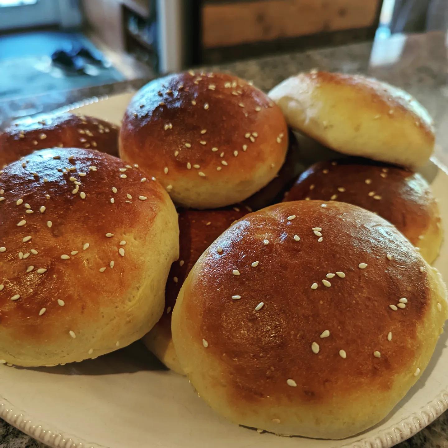 Made some homemade hamburger buns! | Scrolller