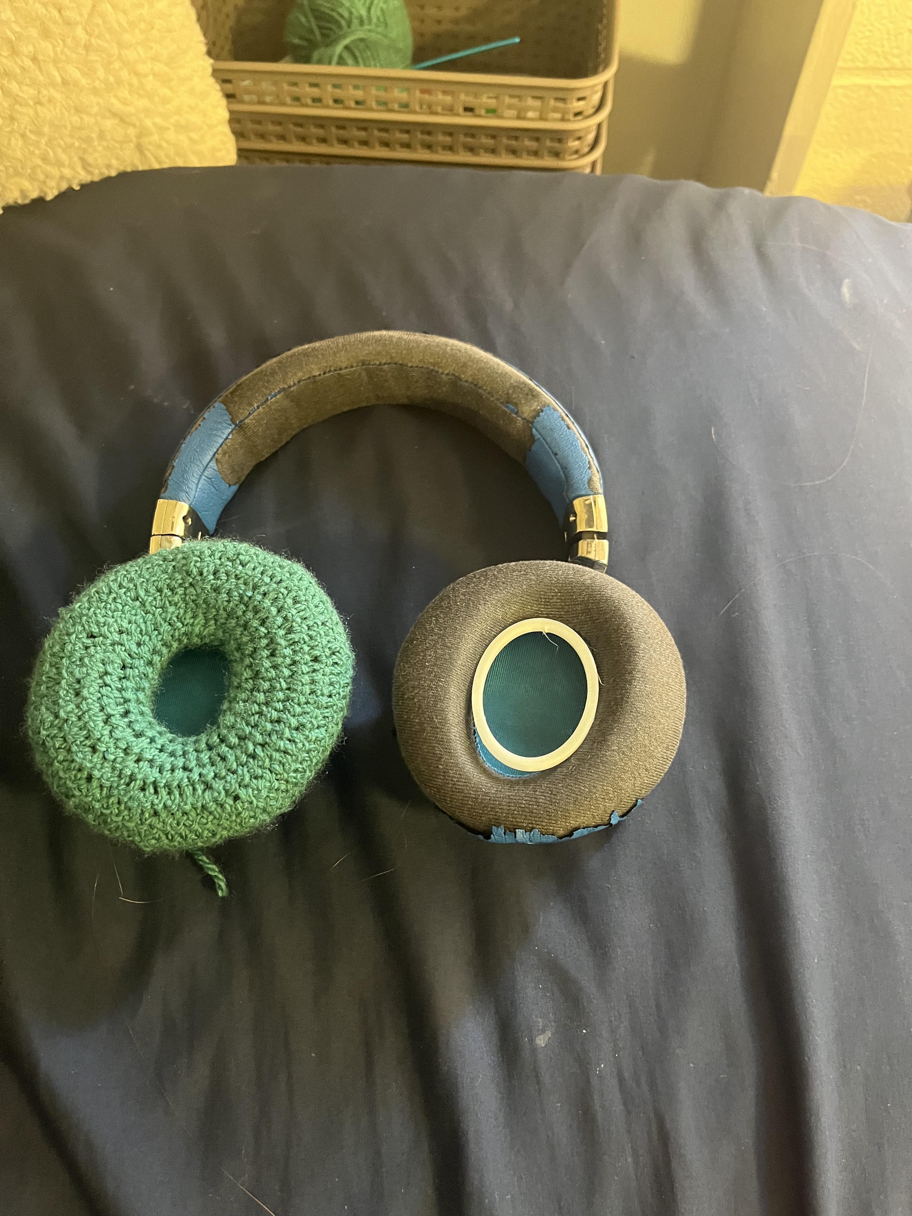 Work in progress headphone cover | Scrolller