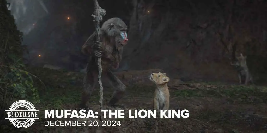 Rafiki & Kiara still from Mufasa: The Lion King | Scrolller