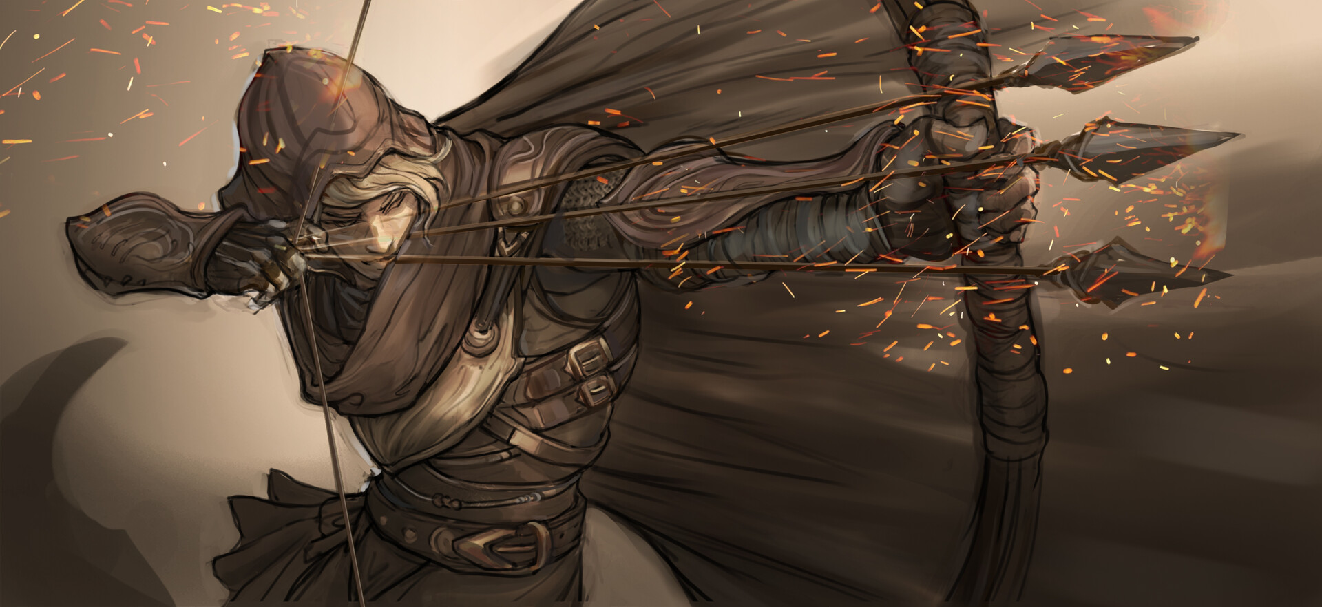 Rain of Arrows by Fran Matos | Scrolller