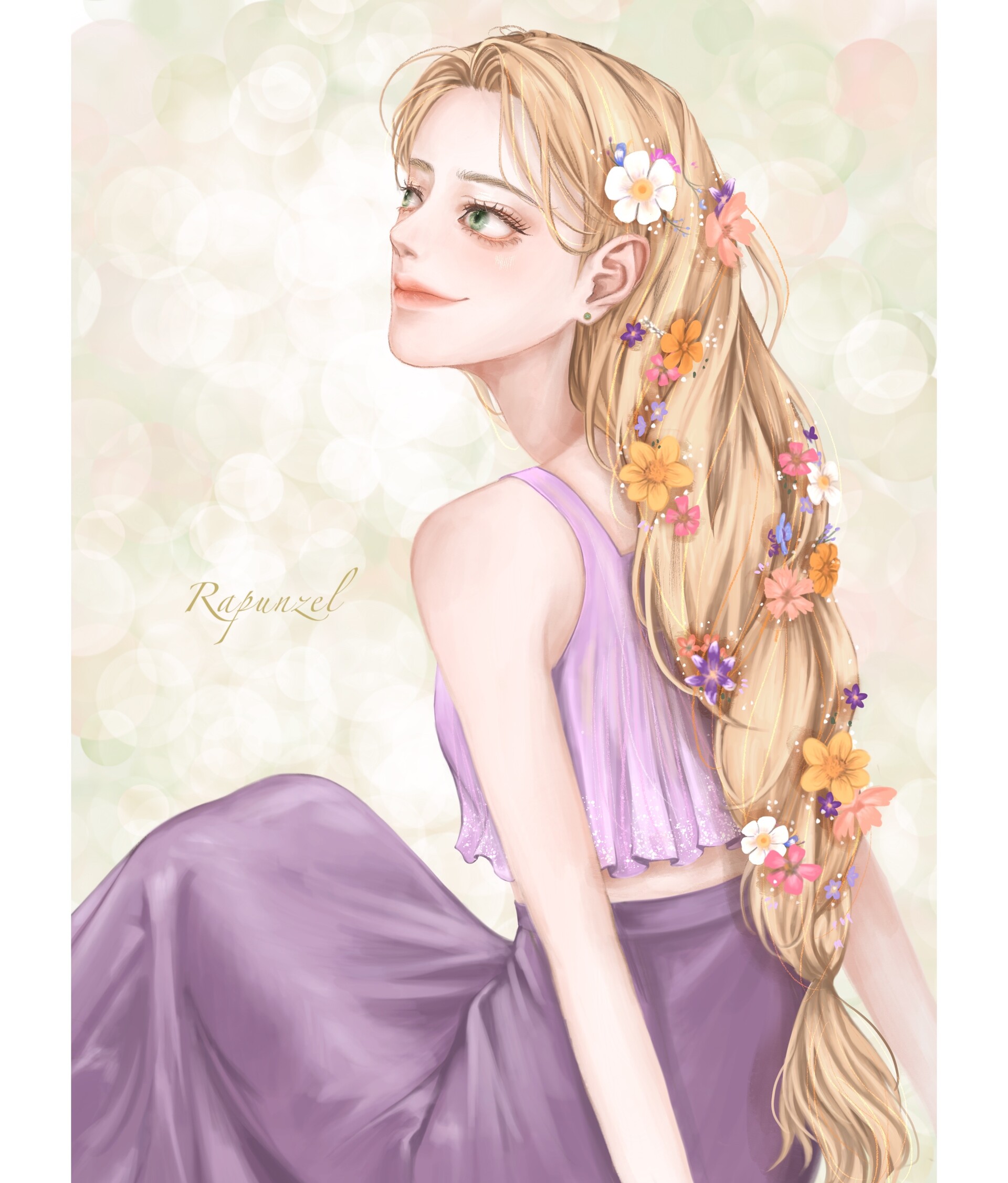 Rapunzel by 자금 JAGEUM | Scrolller