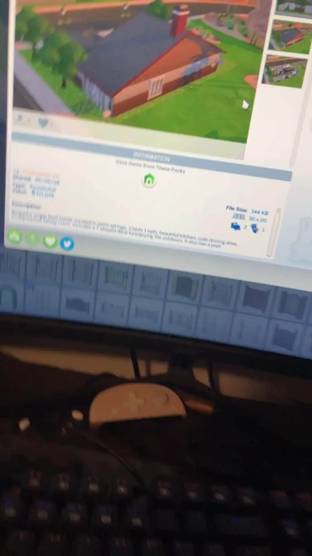 Rate my Build!! This is my second sims build but first one I’m sharing to the gallery. | Scrolller