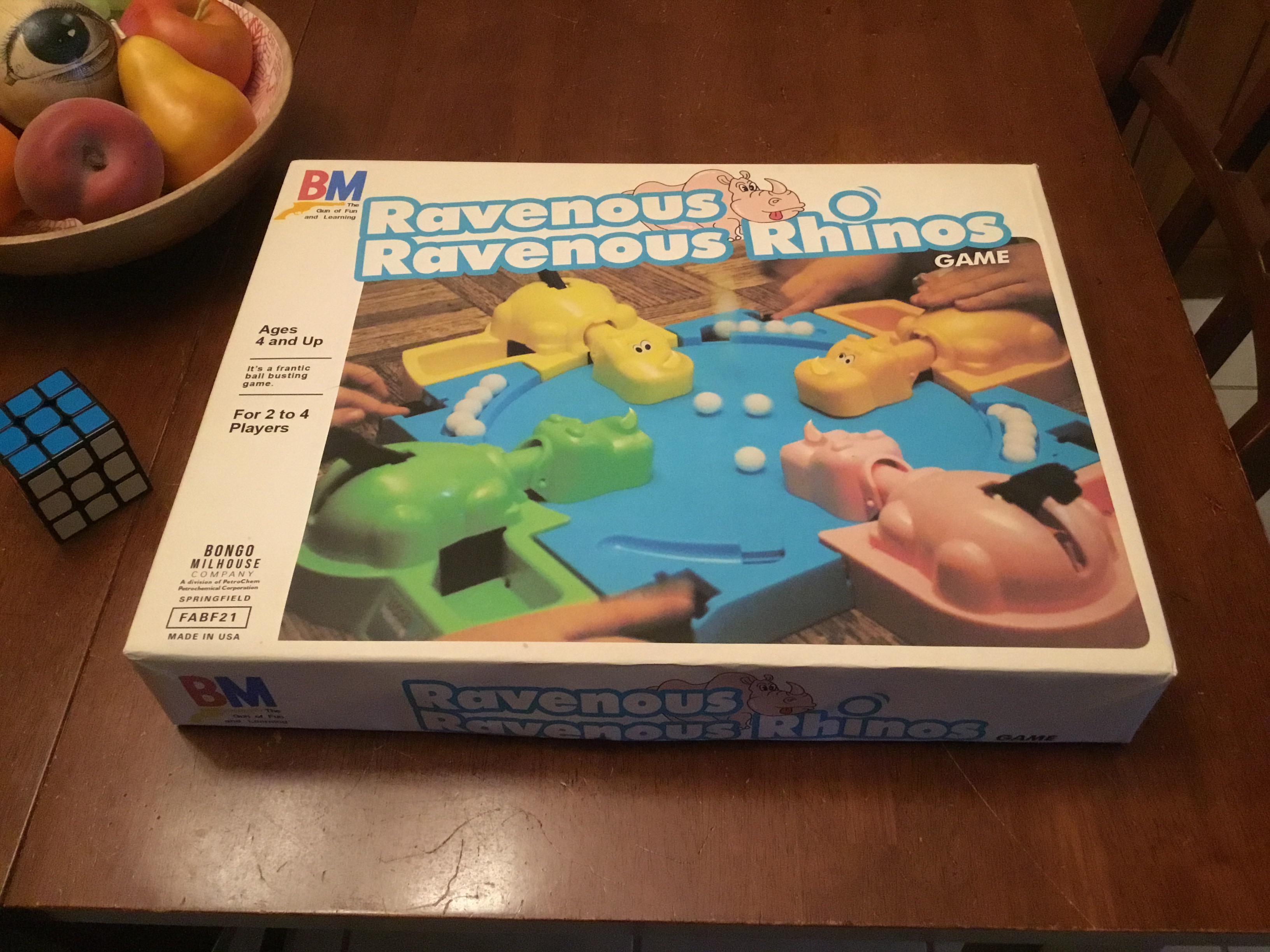 Ravenous Ravenous Rhinos Wrapping Paper | Scrolller