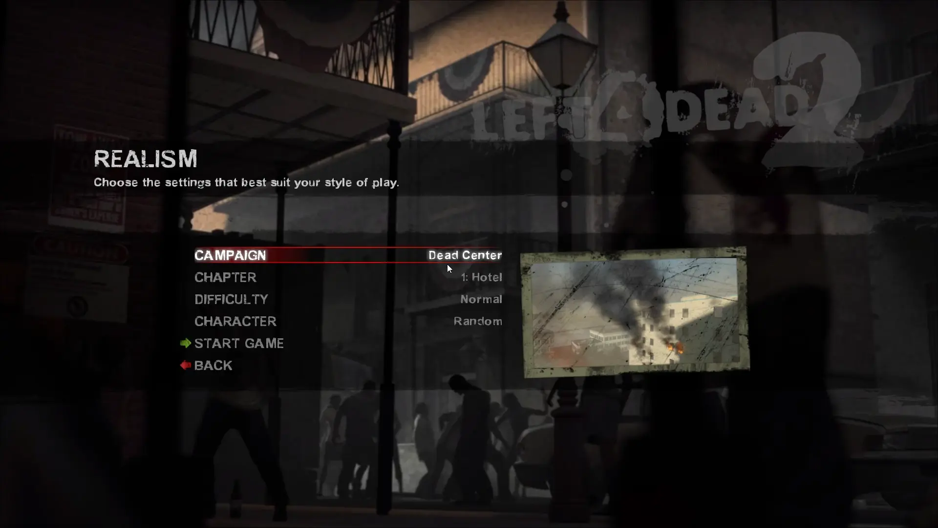 Realism mode features doesnt work (Zombie health isnt normal, surivors is highlighted) | Scrolller