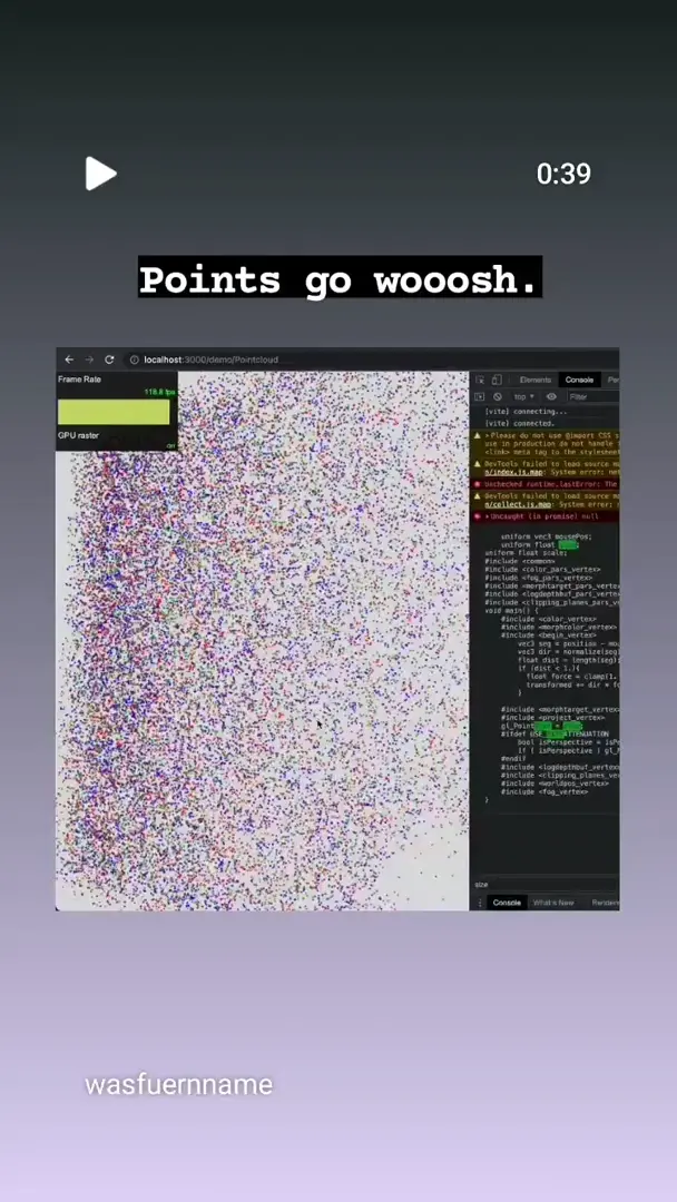 Discover more like Creativecoding: Realtime pointcloud in the browser with three.js and Related ...