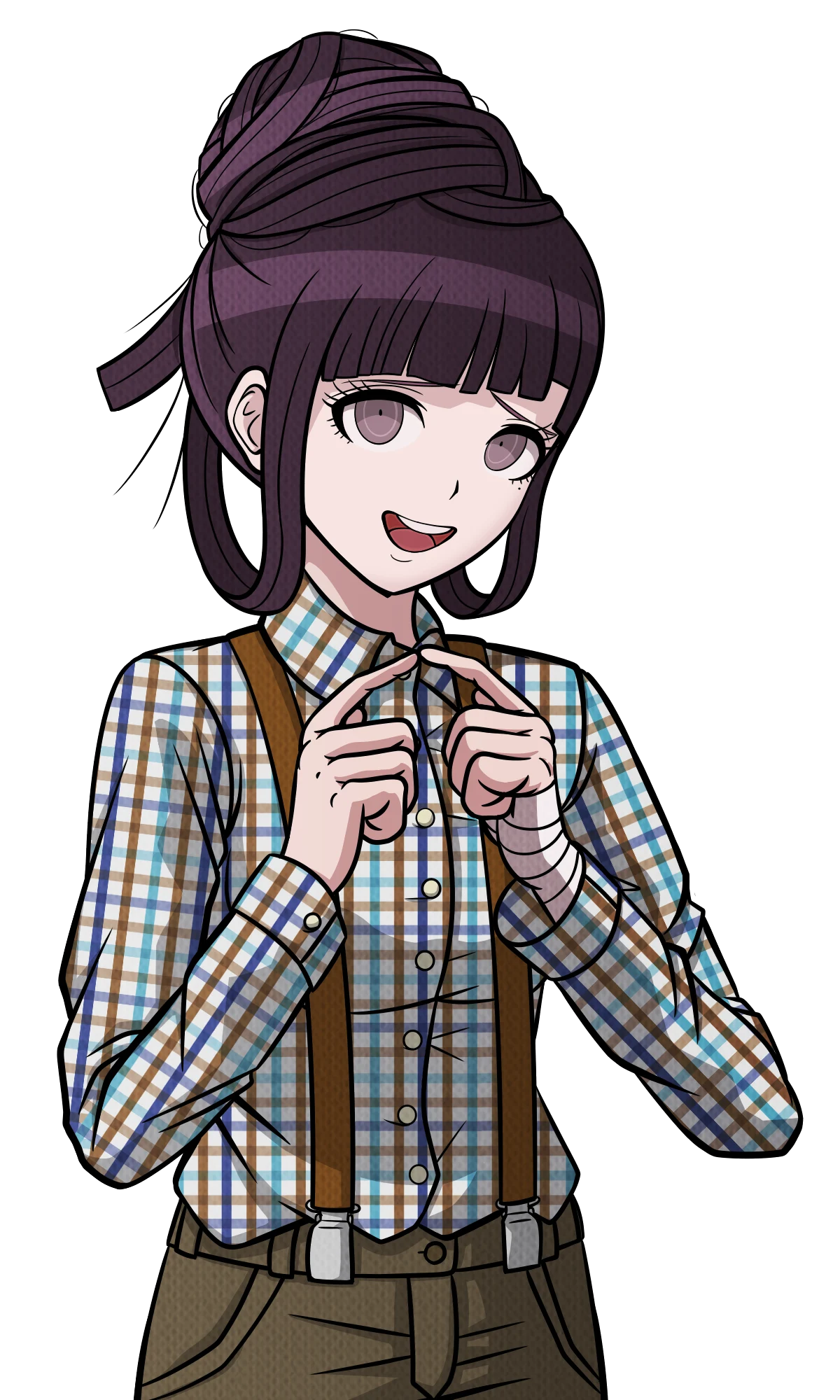 Remake of my first sprite edit "My version of Casual Mikan (Suspender + Bun)"! [OC] | Scrolller