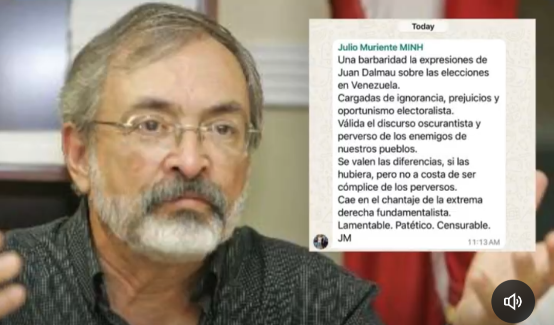 Respuesta de Julio Muriente sobre las expresiones de Juan Dalmau en torno a las elecciones ...