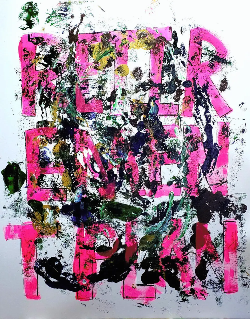 Retirement plan, Dave Giesbrecht, acrylics, 2022 | Scrolller