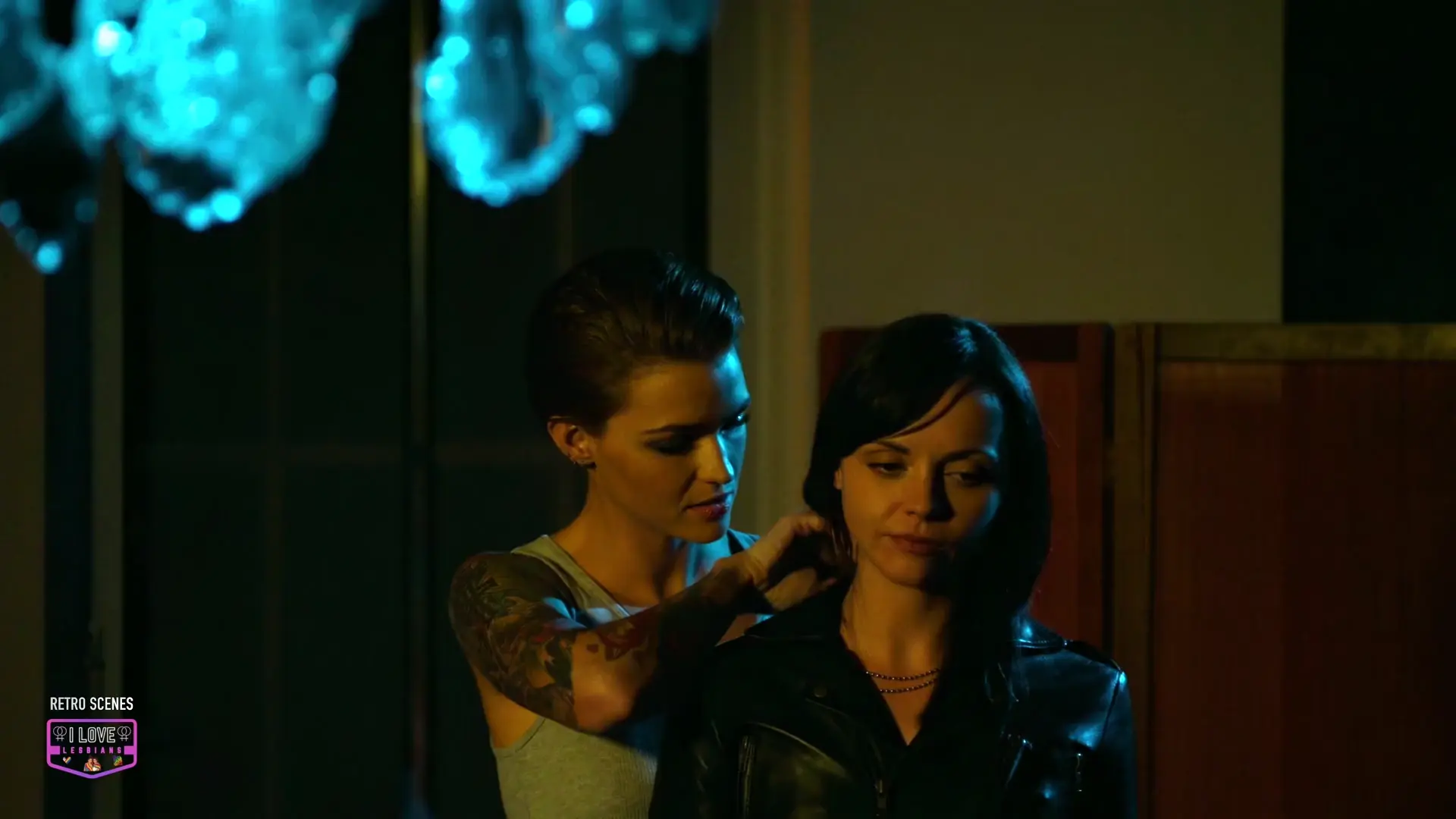 Retro Scenes: Christina Ricci (32) & Ruby Rose (26) - "Around The Block" (2013) - *AI ENHANCED ...