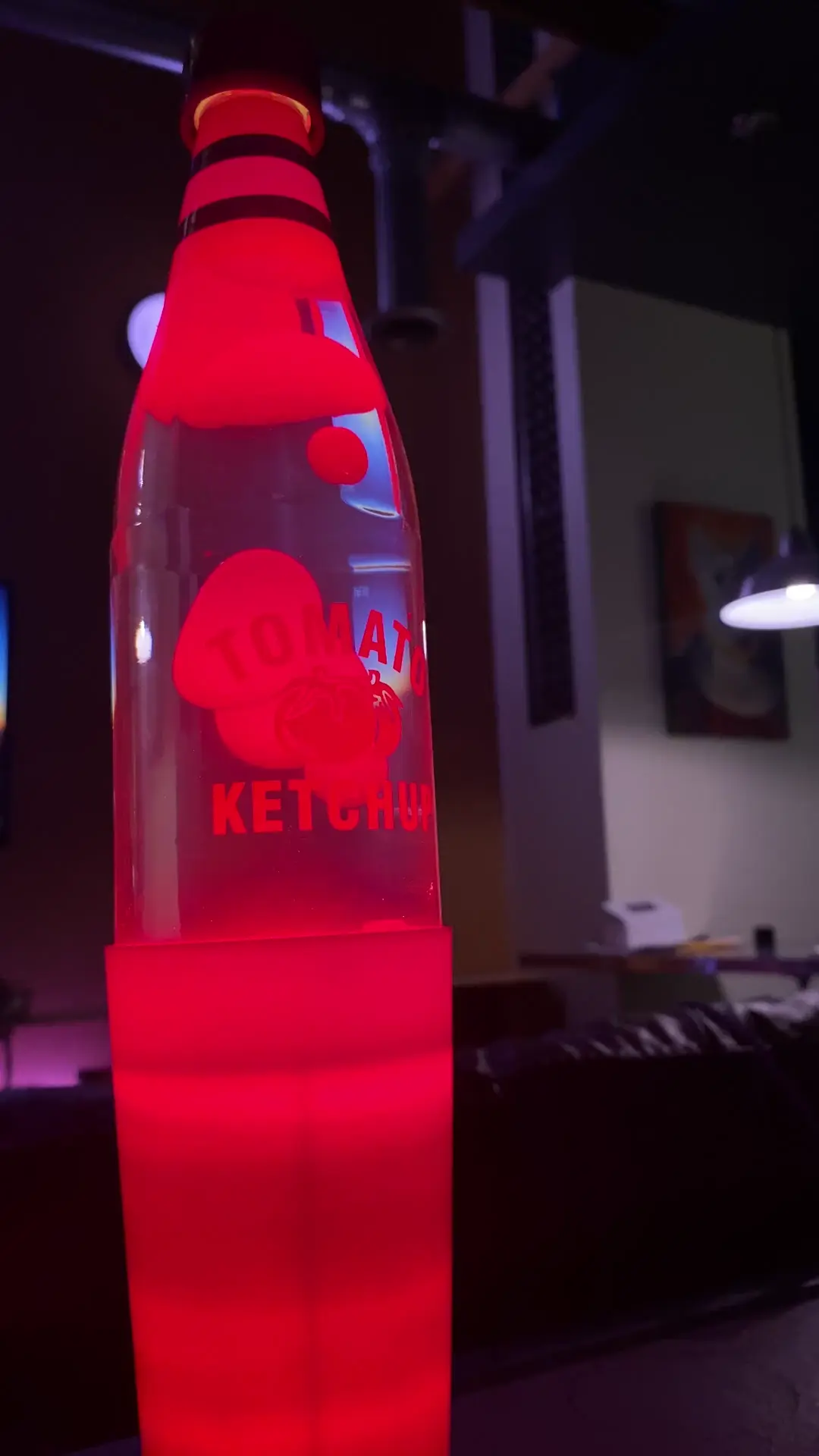 RIP to my vintage Ketchup Lavalamp | Scrolller