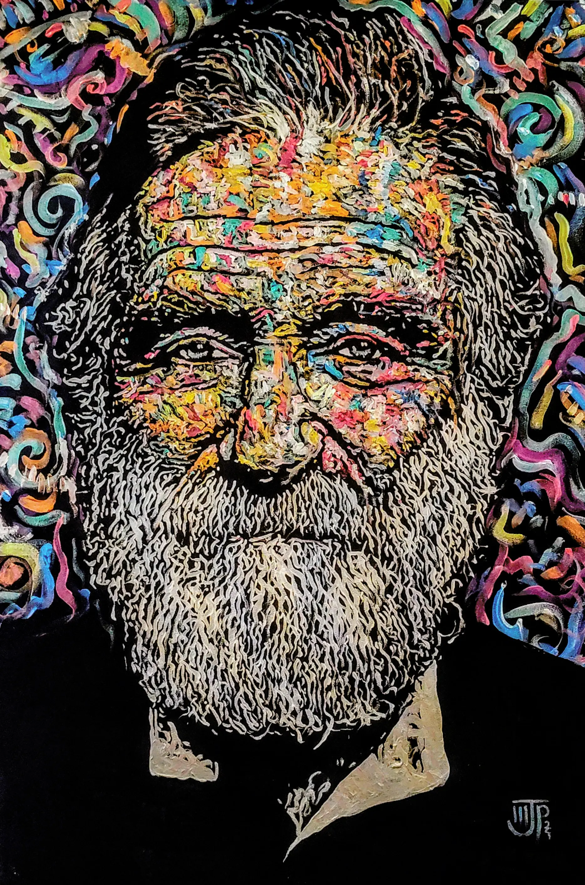 Robin Redux, Matt Pecson, 24x36, 2024 | Scrolller